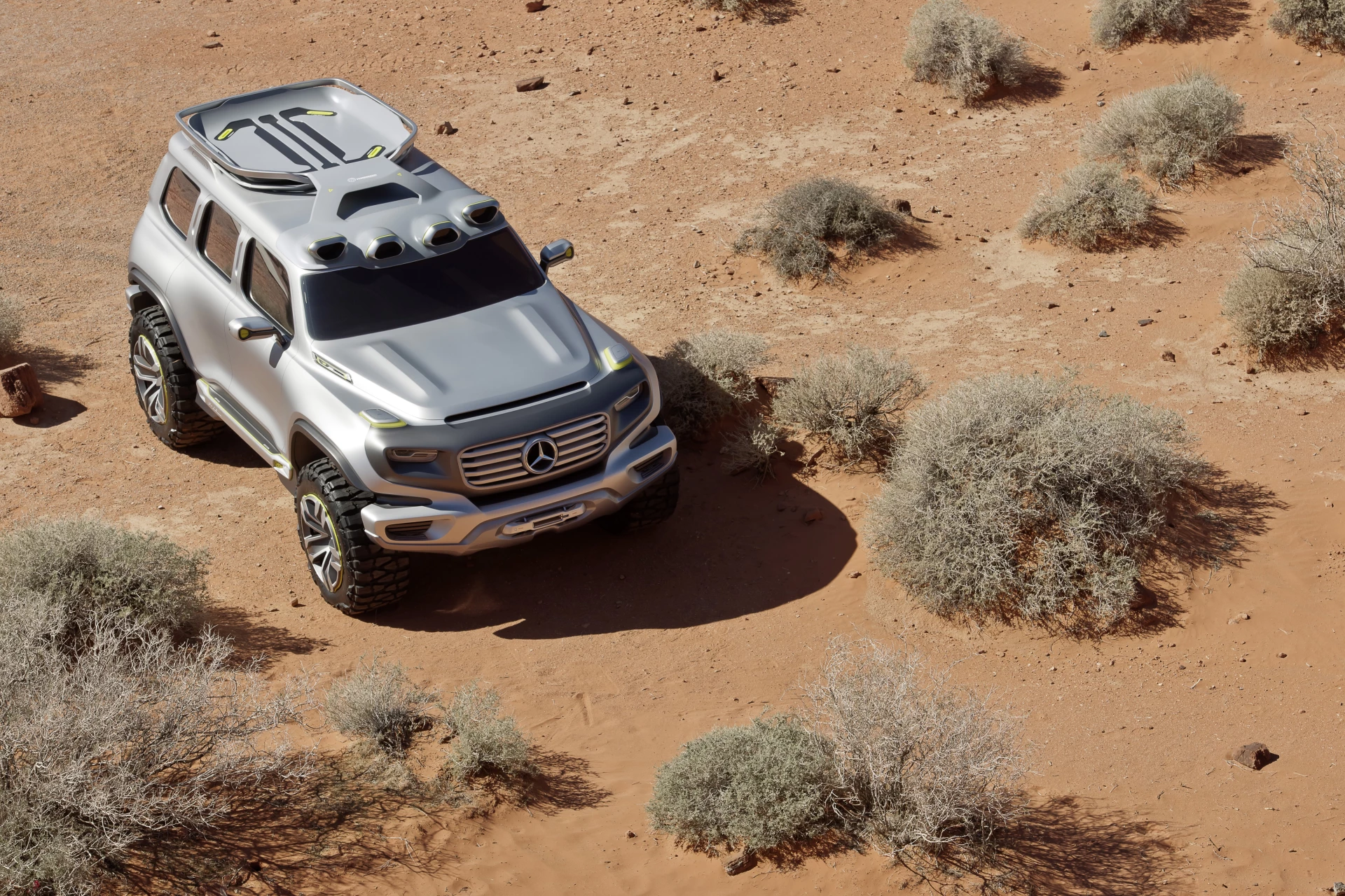 Mercedes Benz off-roader of the future – the Ener-G-Force