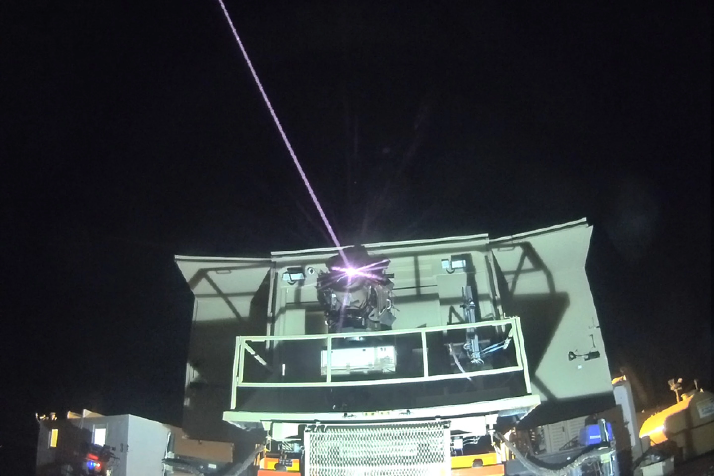 "Iron Beam" laser weapon counters multiple targets in live fire tests
