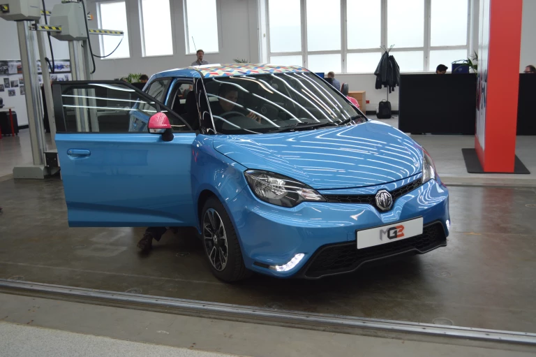 MG officially unveils its MG3 customizable hatchback supermini