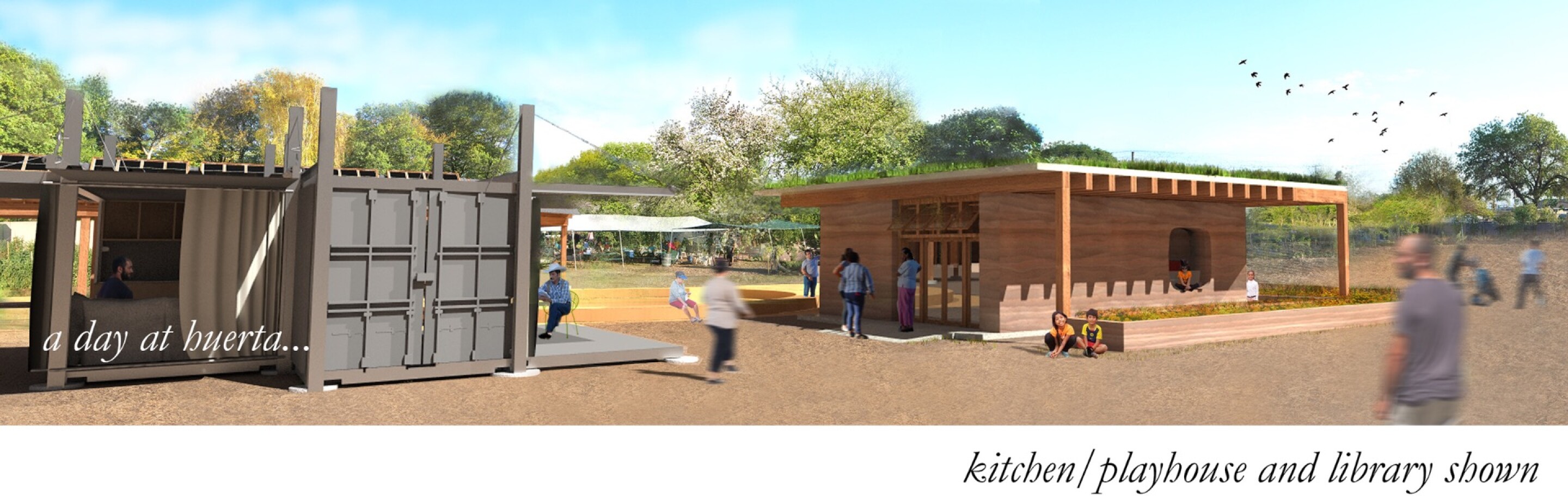 Students design sustainable community garden space