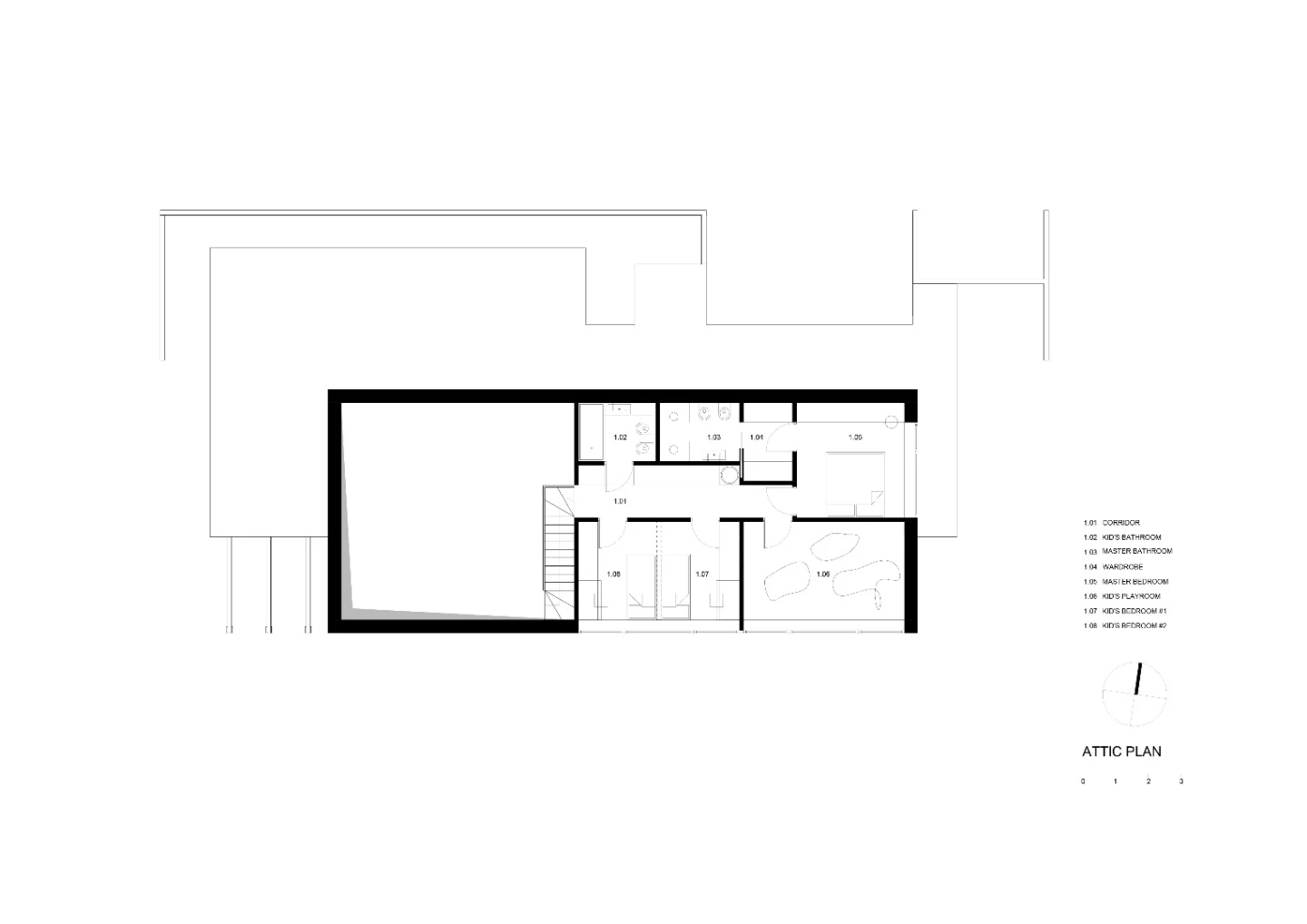 Green-roofed house keeps prying eyes at bay