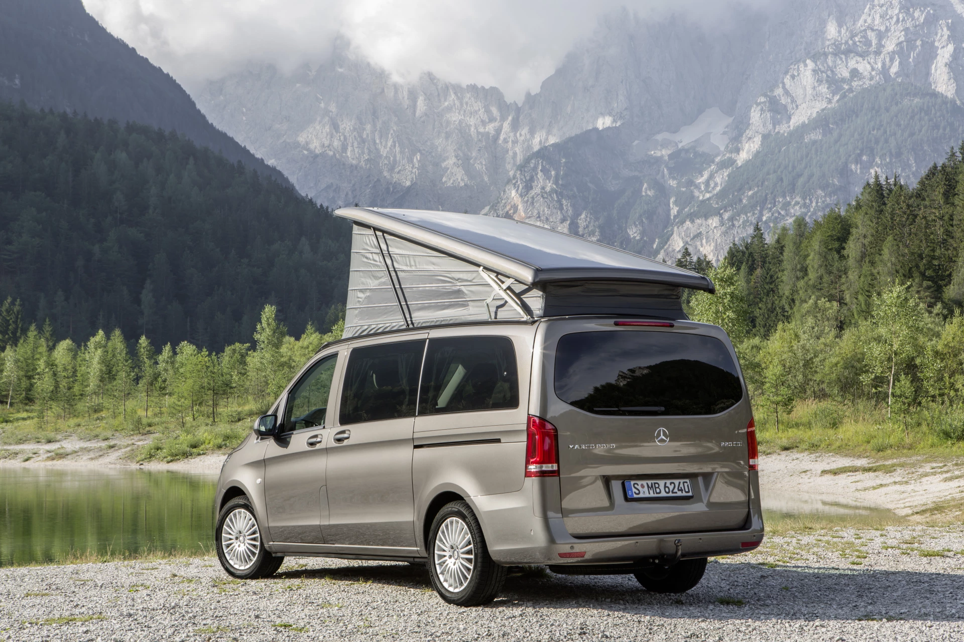 Mercedes Marco Polo Activity recreational vehicle plays all day, sleeps ...