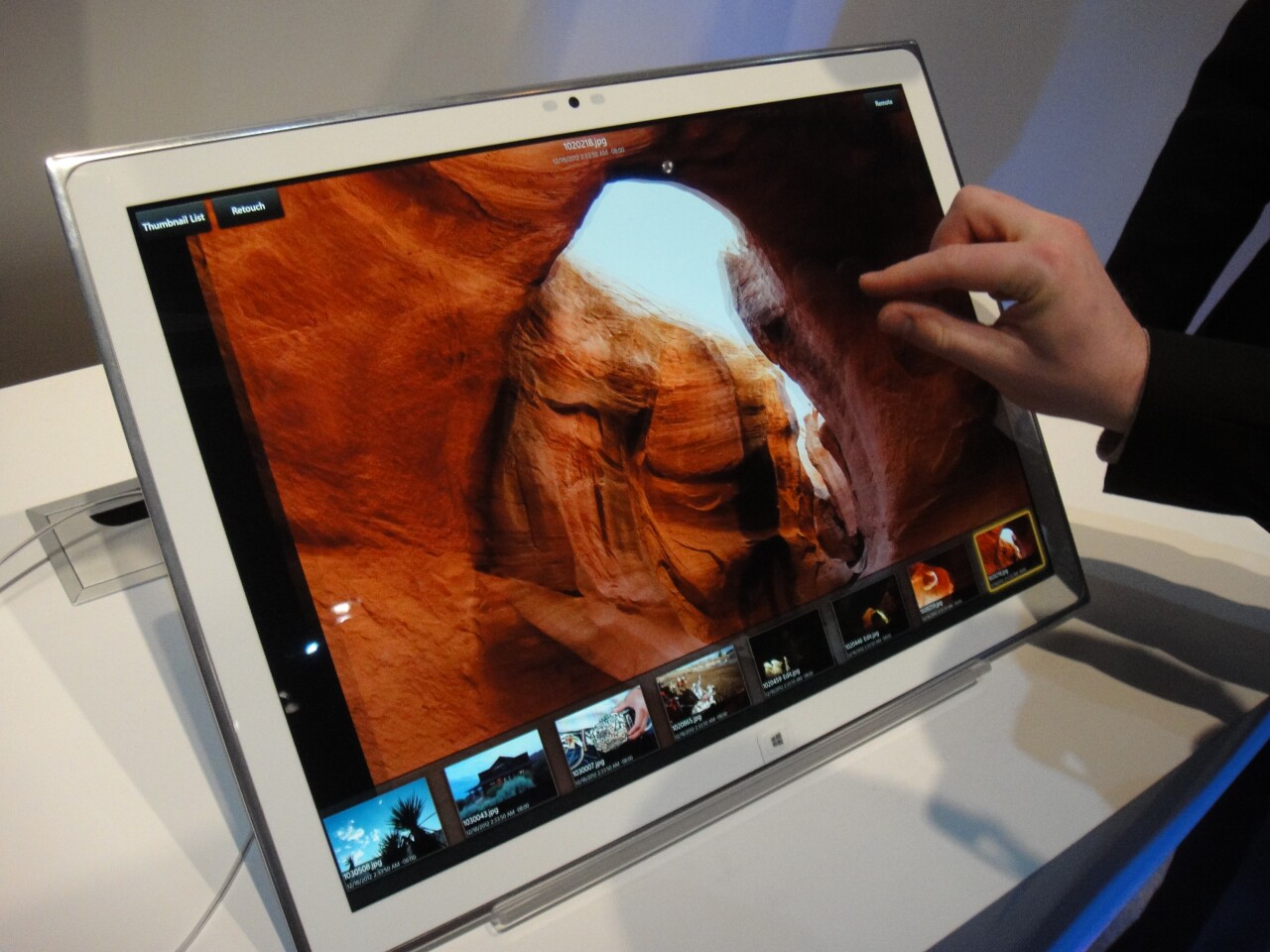 Panasonic unveils massive 20-inch 4K tablet at CES