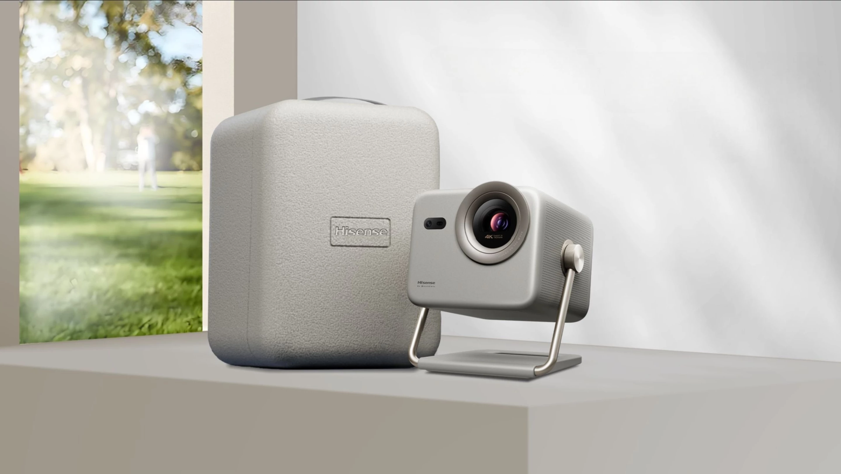 Hisense unveils portable 4K mini projector with triple lasers