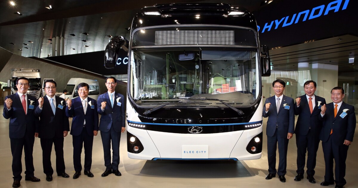 Hyundai's first electric bus can go the distance