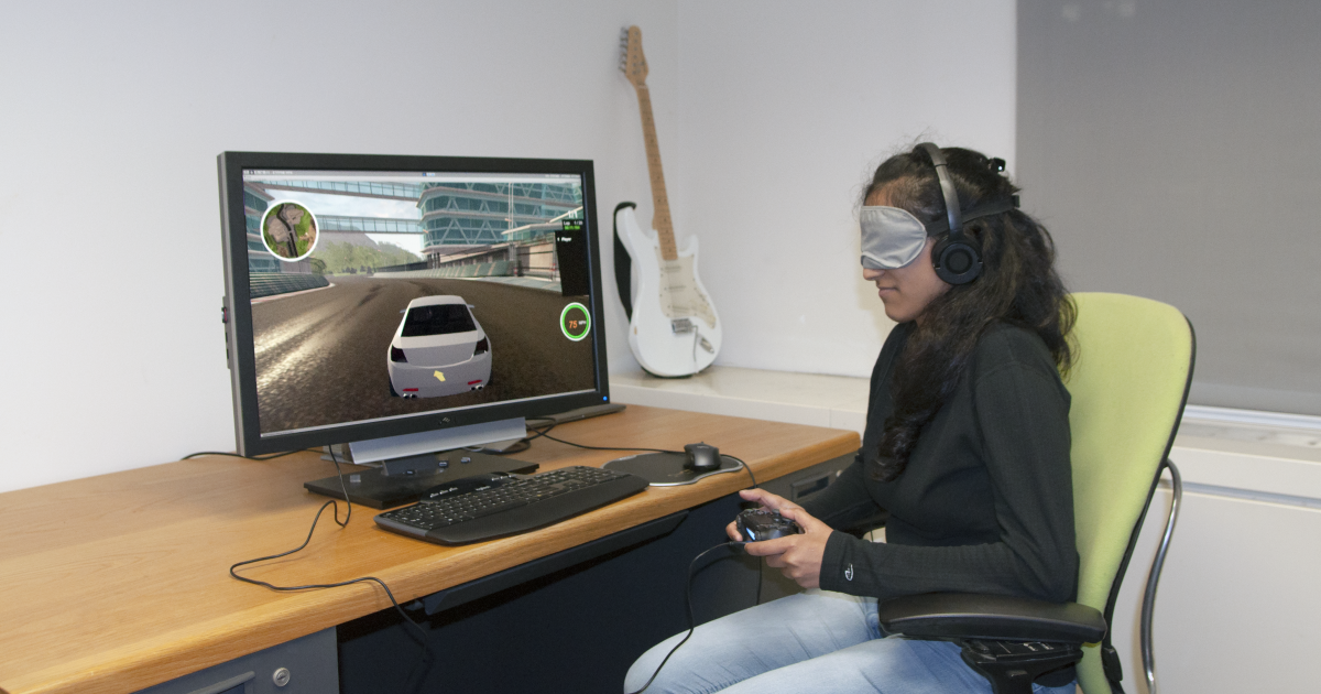 RAD tech makes racing games blind-accessible
