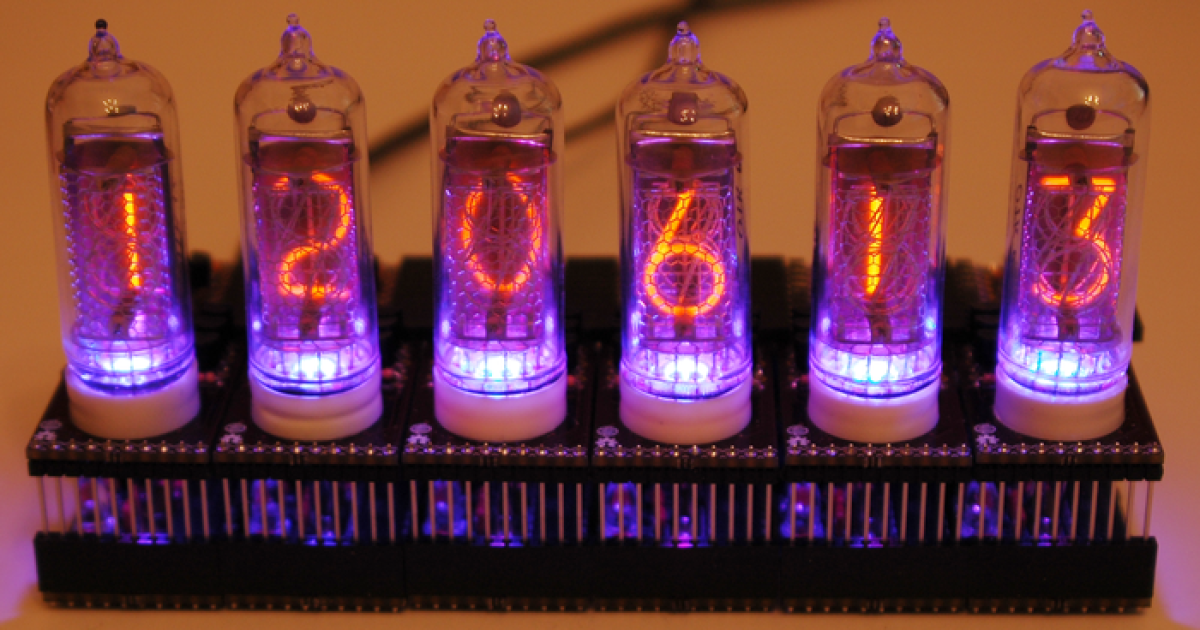 Nixie Tube display gets smart makeover
