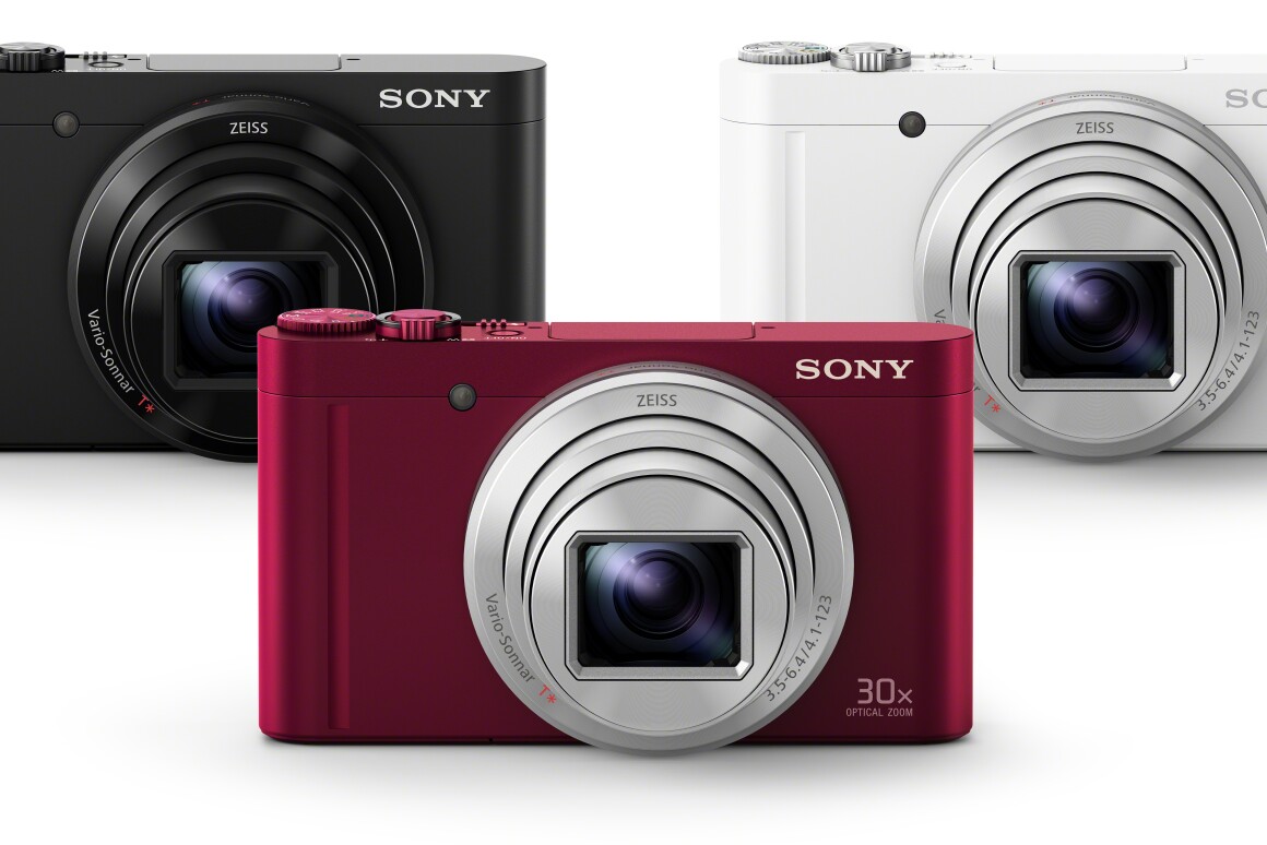 Sony puts a big zoom and pop-up viewfinder in new compacts