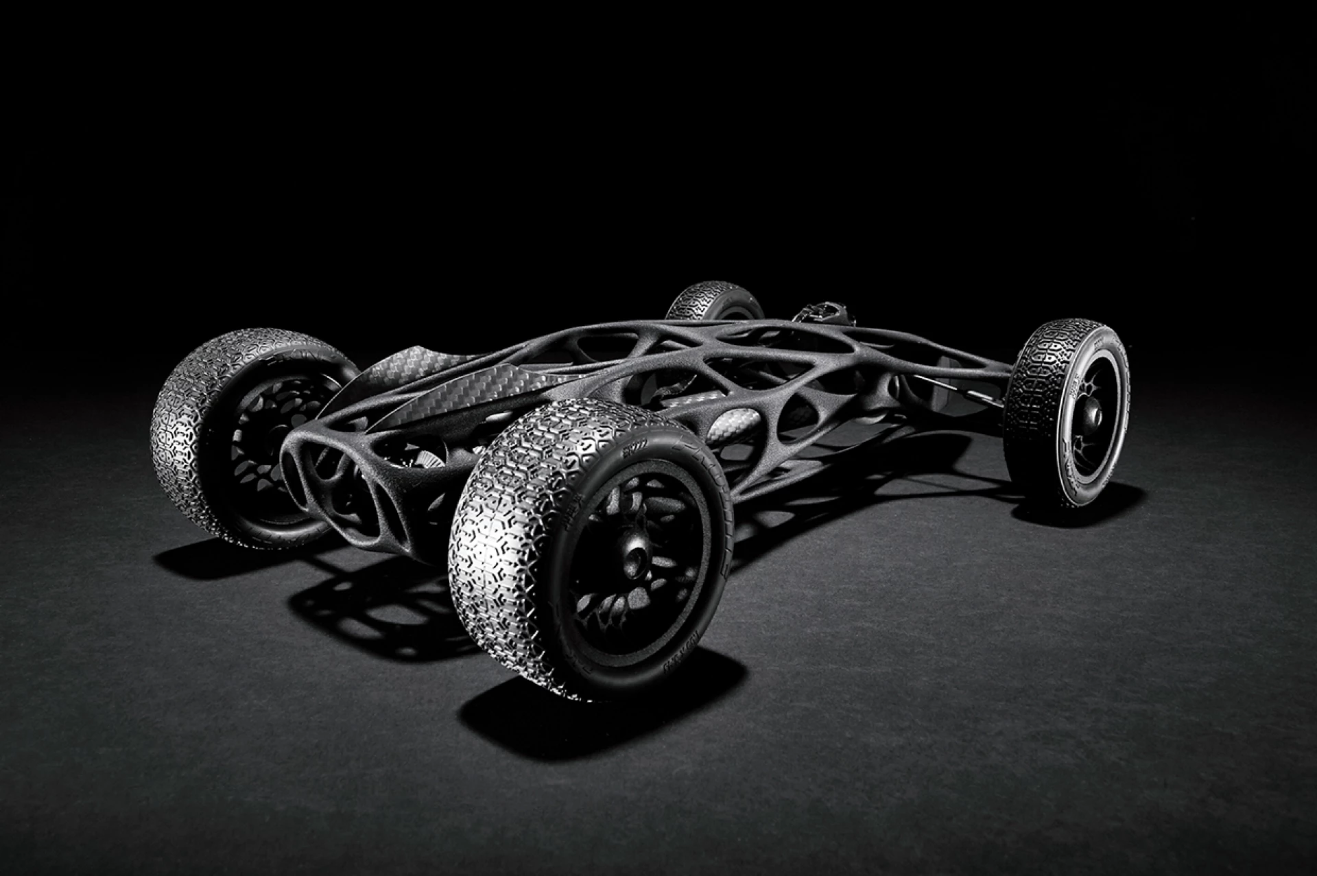 Students create the ultimate rubber band race car