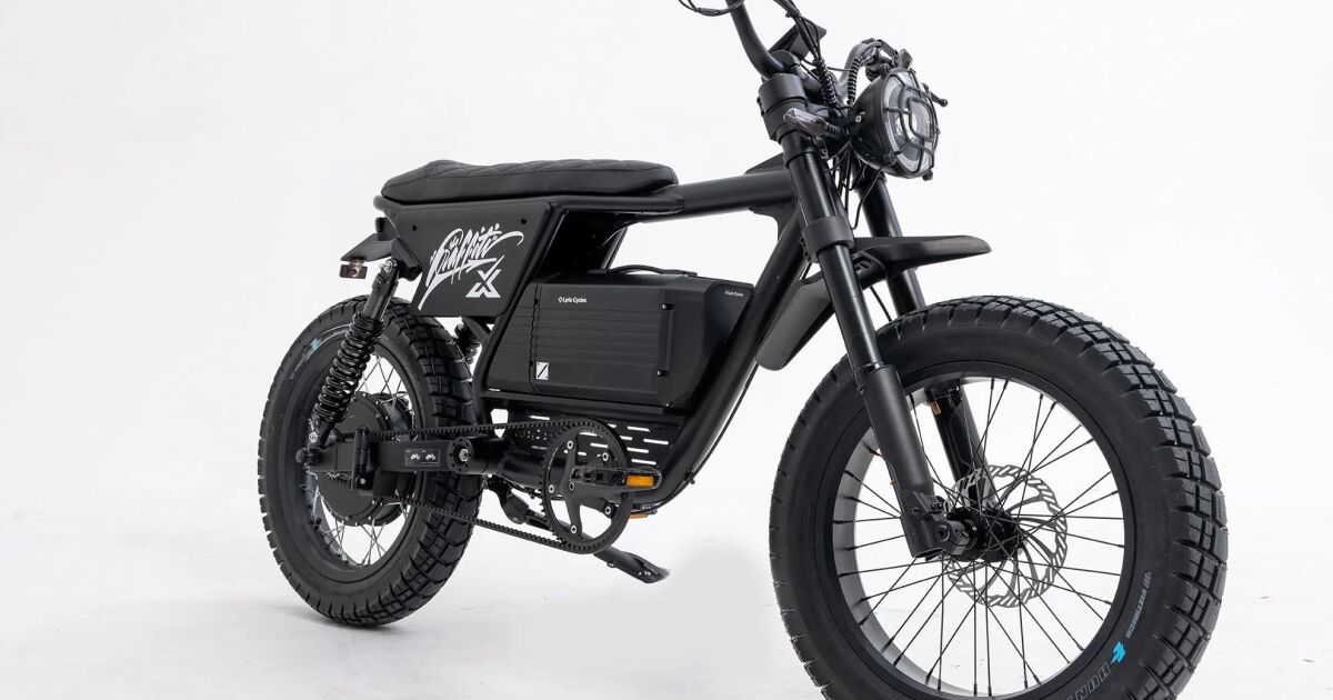 Dual-mode moto-inspired ebike turns up the power for off-roading