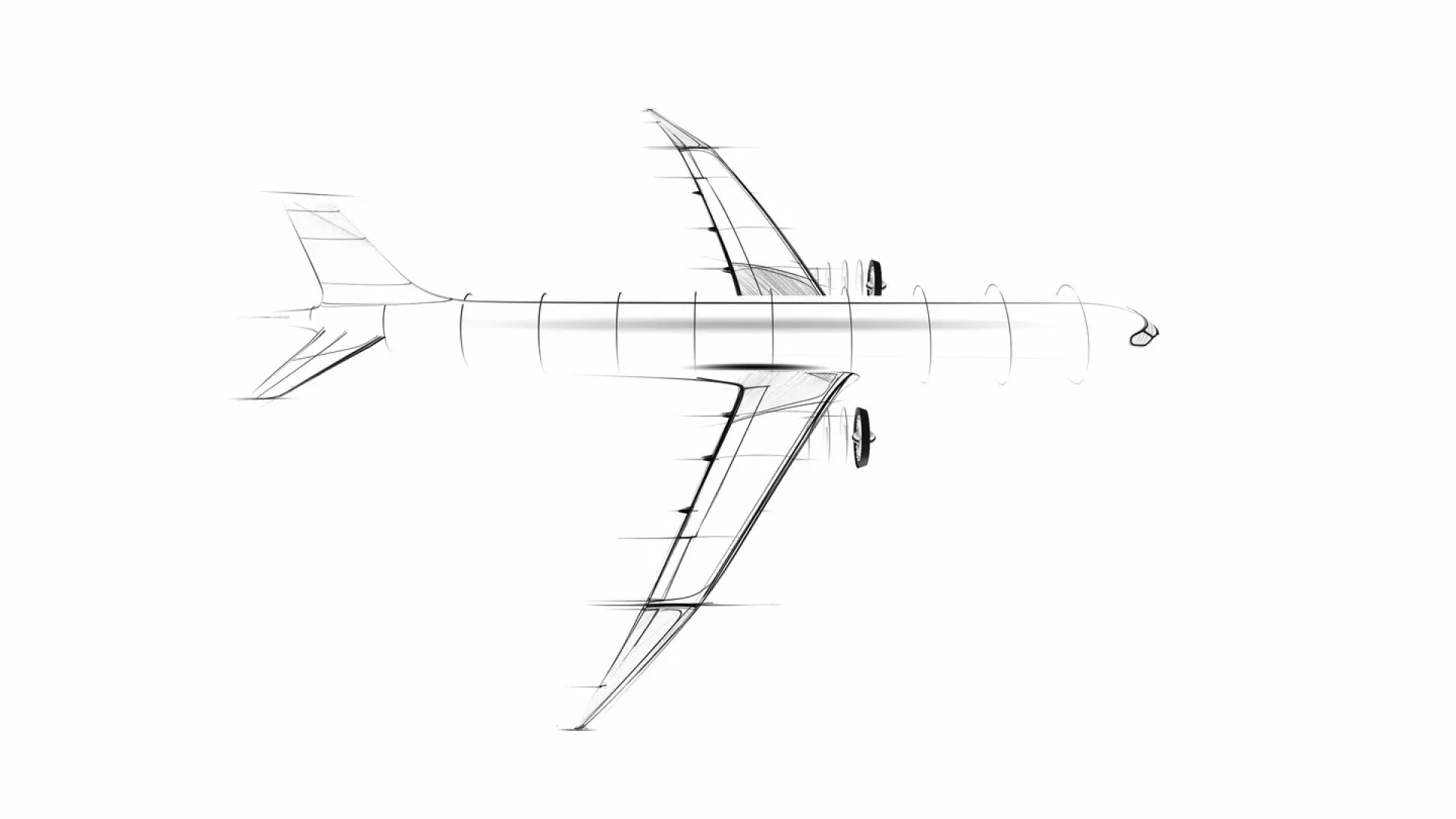 Airbus previews next-gen airliner with bird-inspired wings