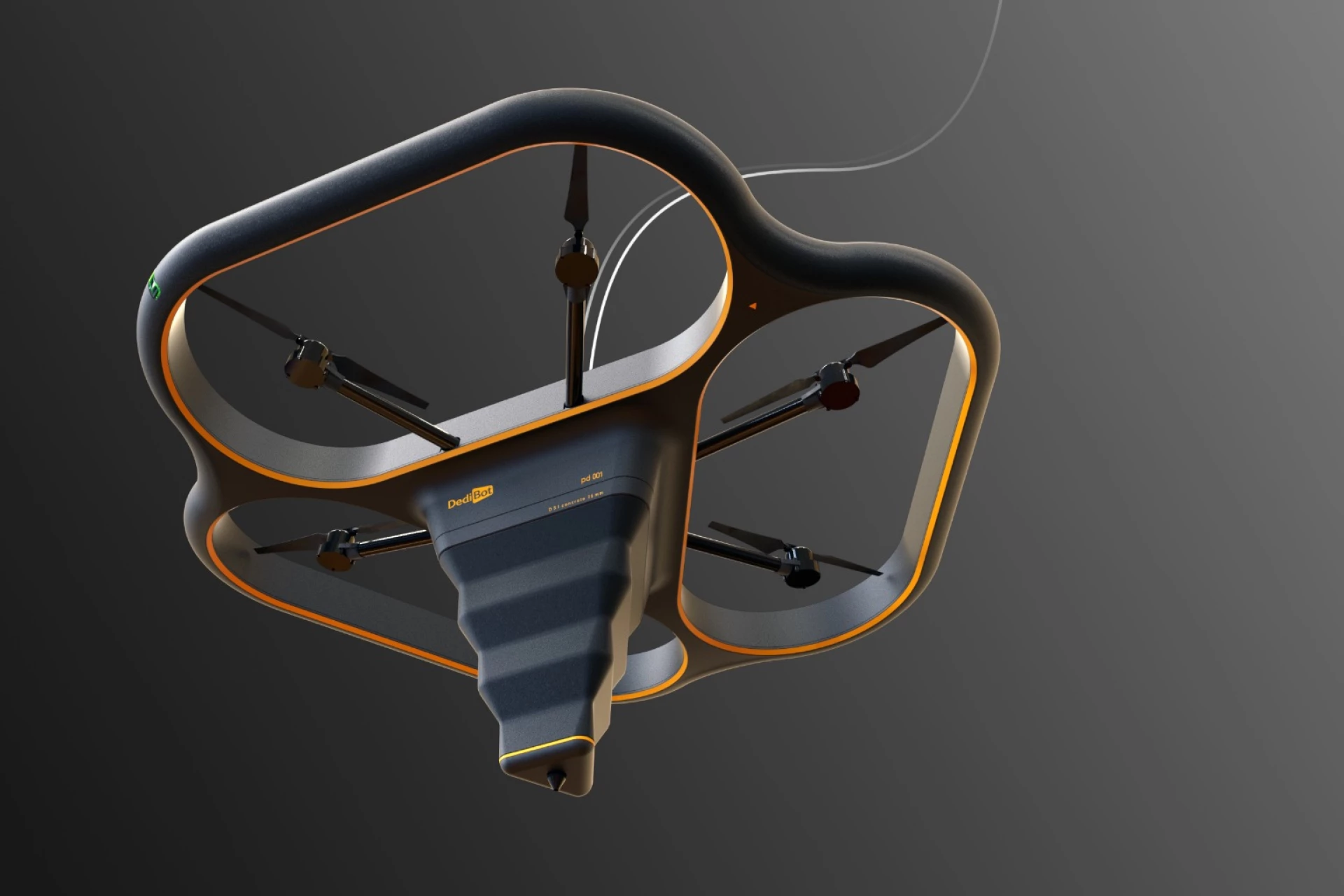 Flying 3D-printer concept gets off the ground in Shanghai