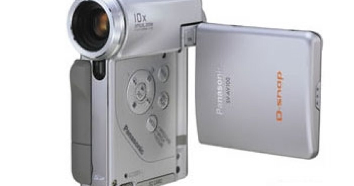 Credit-Card MPEG2 video camera