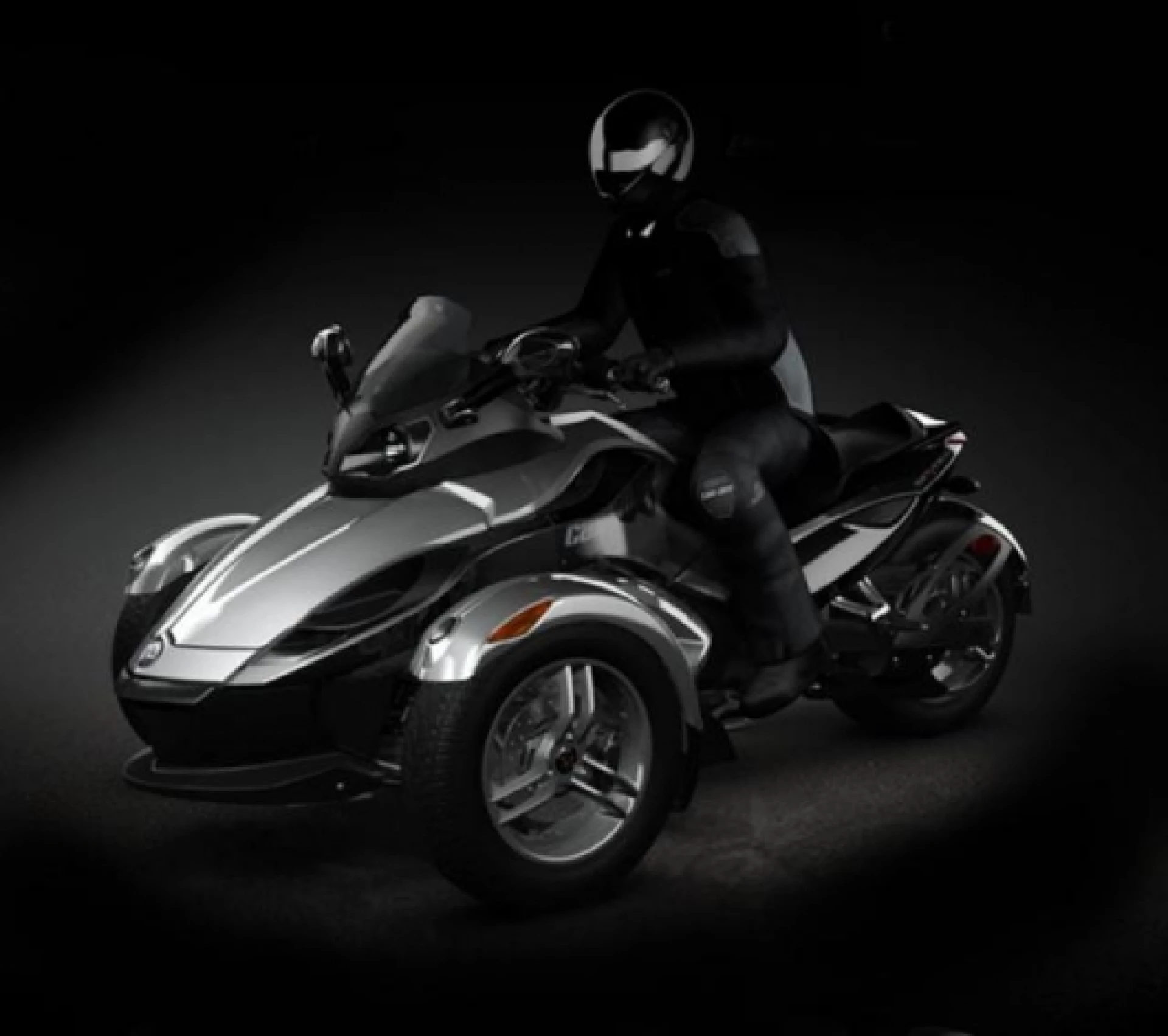 Can-Am Spyder roadster: three wheeled motorcycle