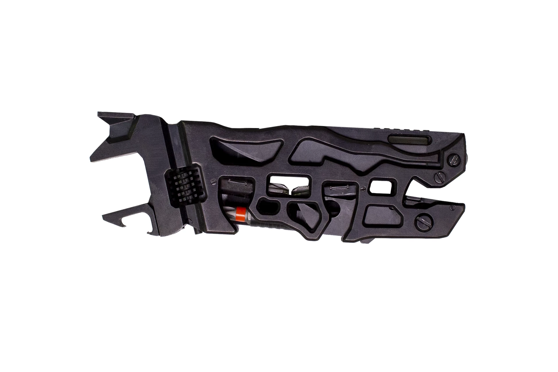 18-function multitool wrenches gear, starts fire and plenty more