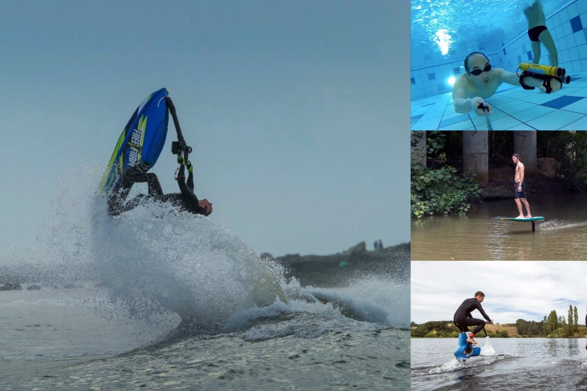 Human- and high-powered water toys that made a splash in 2017