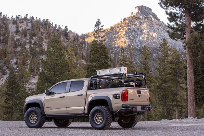 Chevy turns the Colorado ZR2 into a proper off-road expedition pickup
