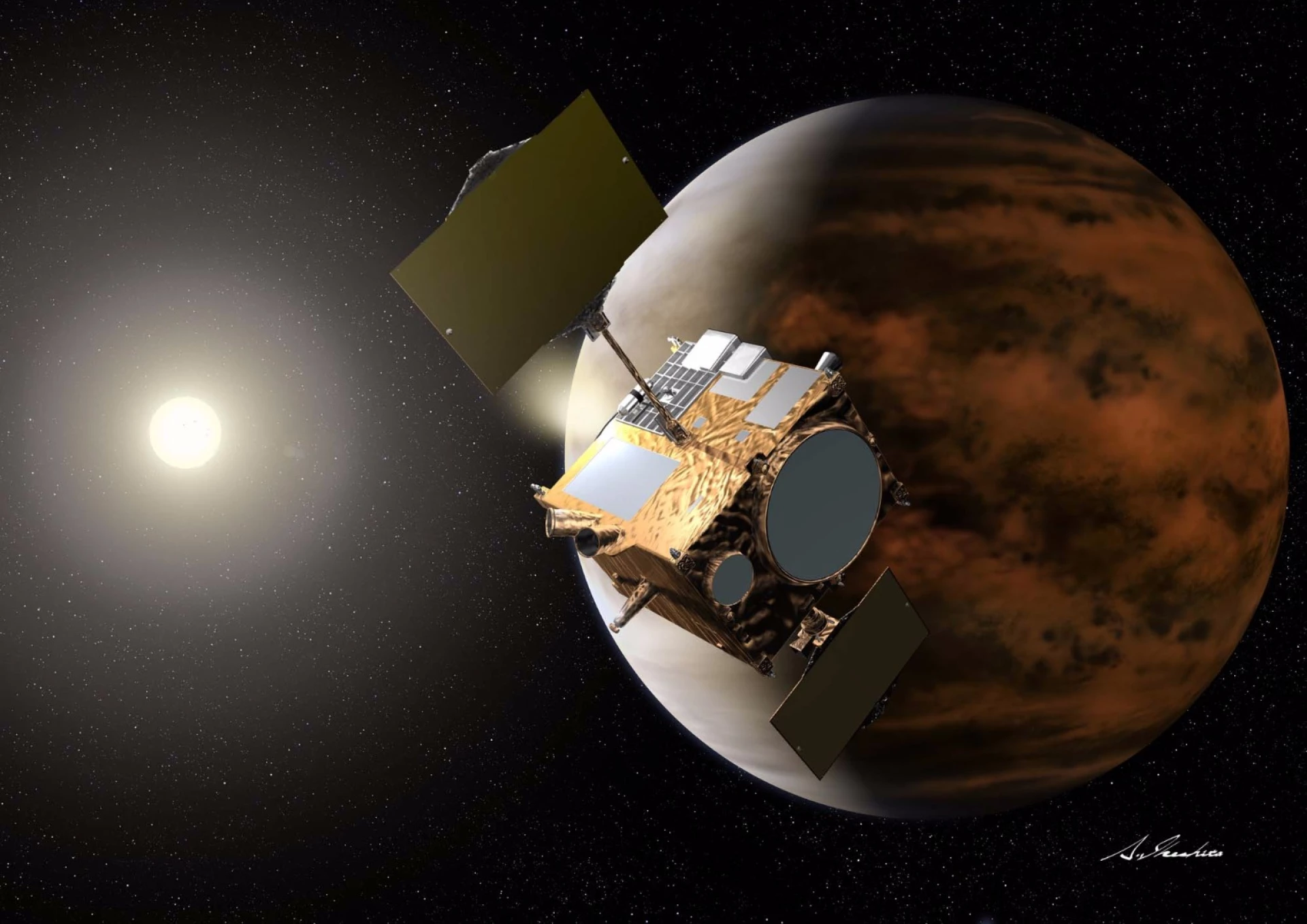 Akatsuki probe enters orbit around Venus