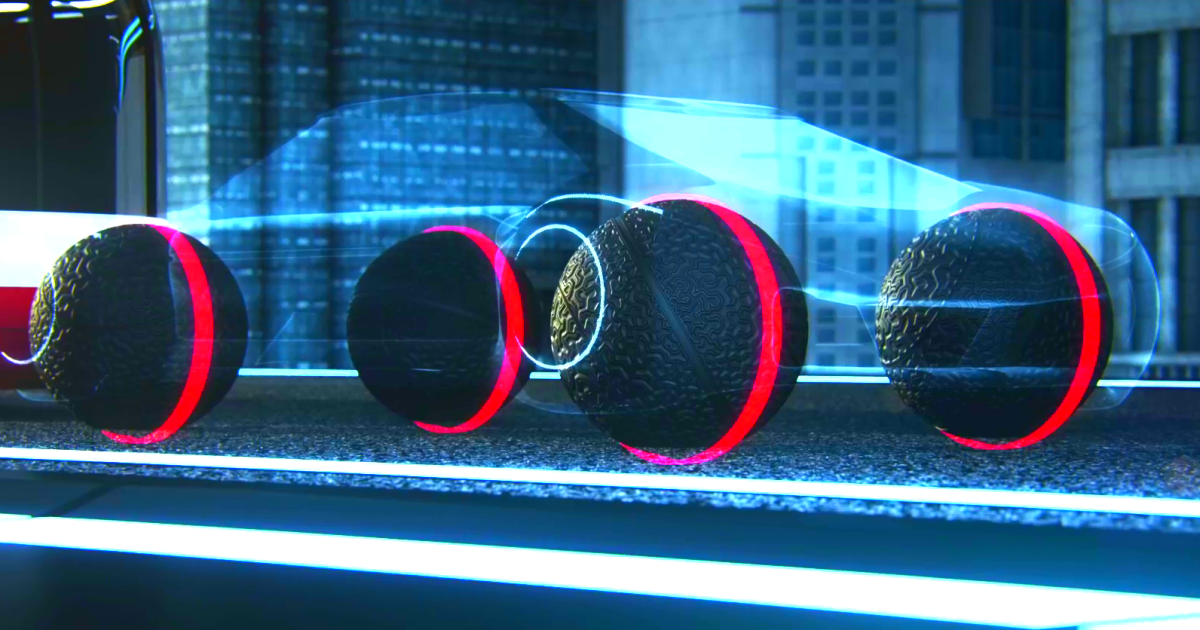 Spherical tire takes autonomous cars sideways into the future