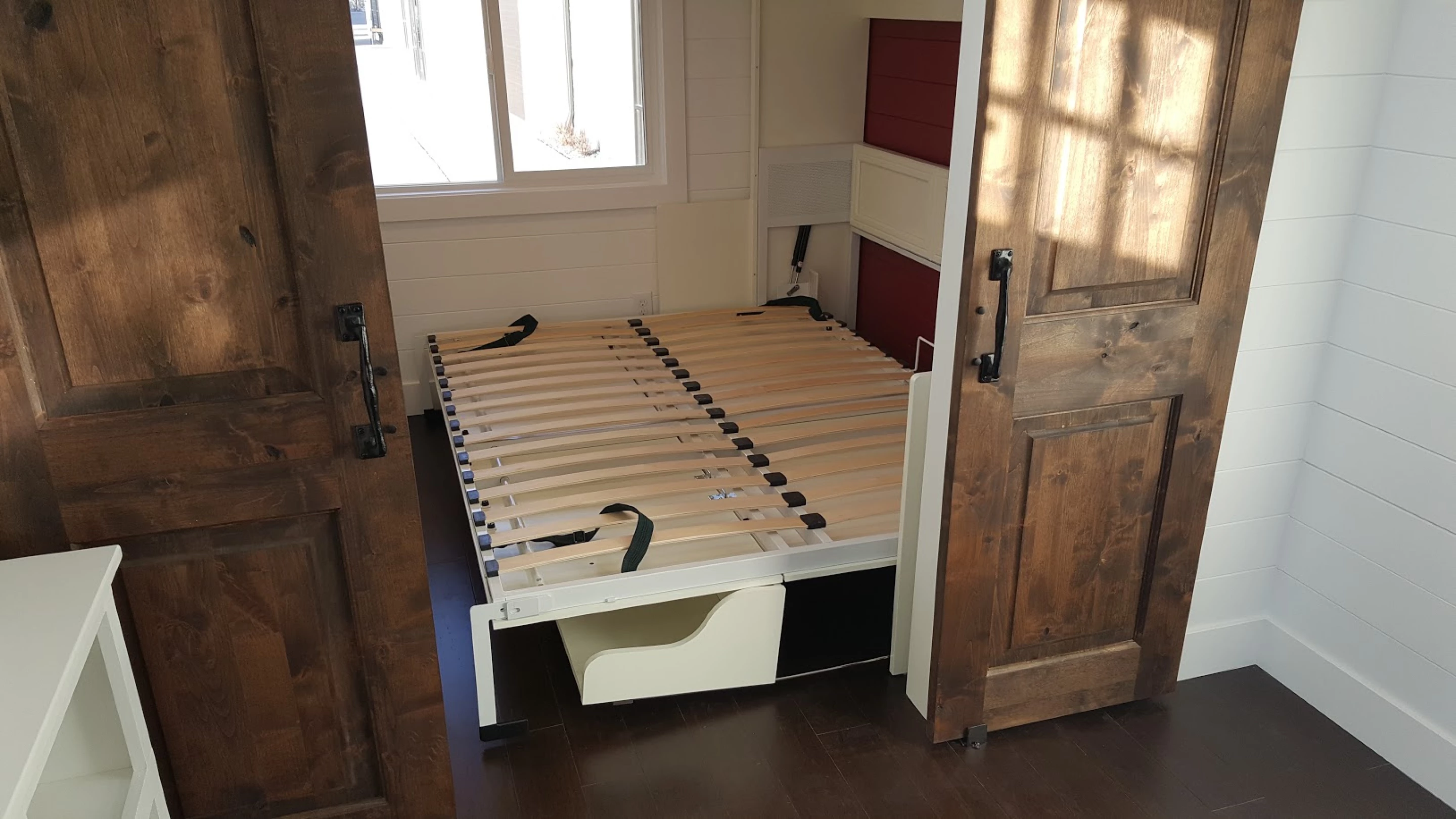 Tiny house with flexible interior sleeps up to six