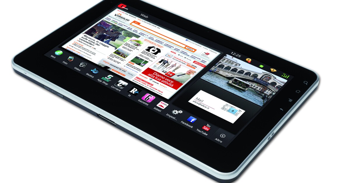 Olivetti announces Italy's first Android Tablet: the OliPad 100