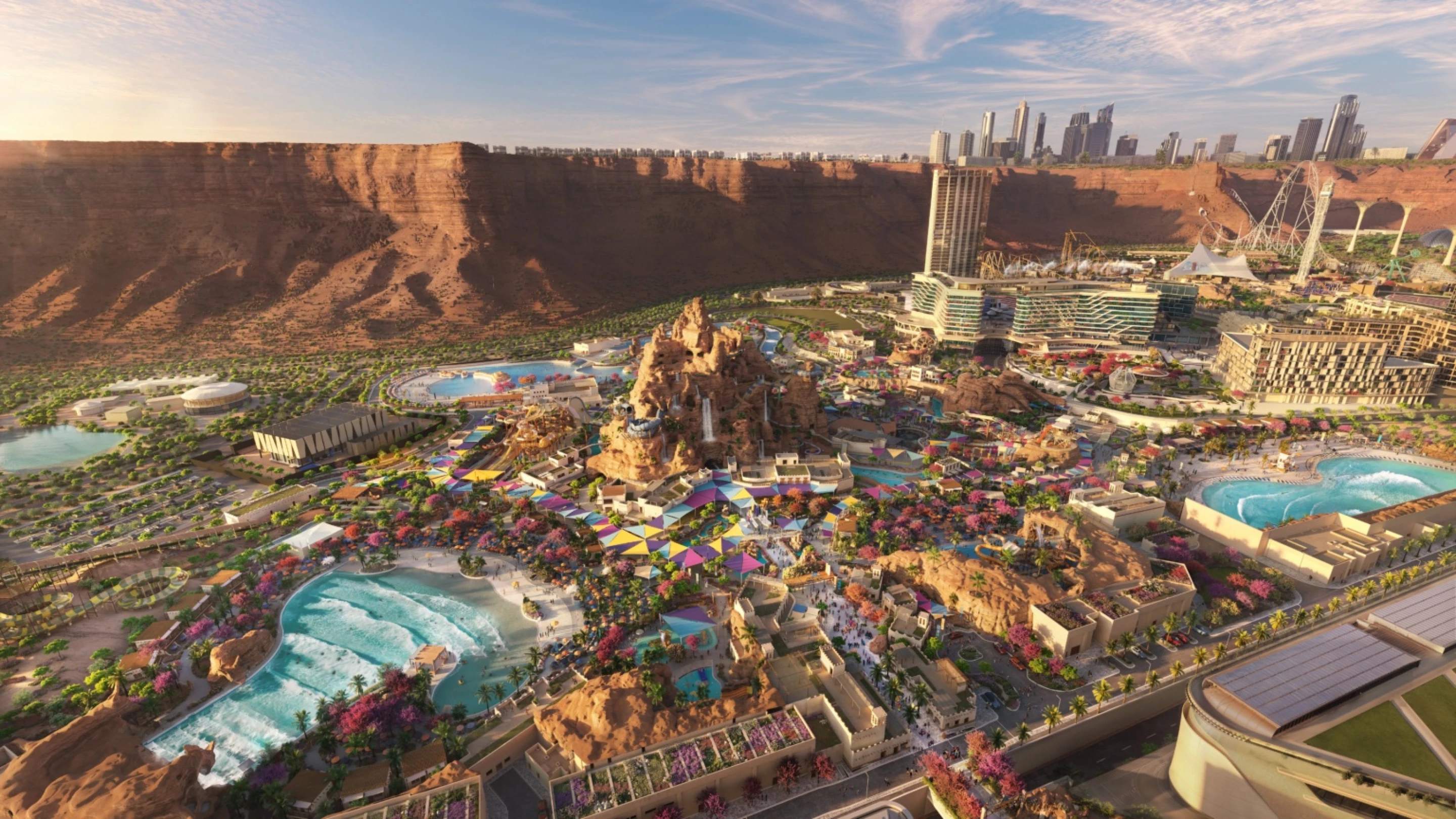 Surf's up in the Saudi desert: Huge water park joins Qiddiya giga-project
