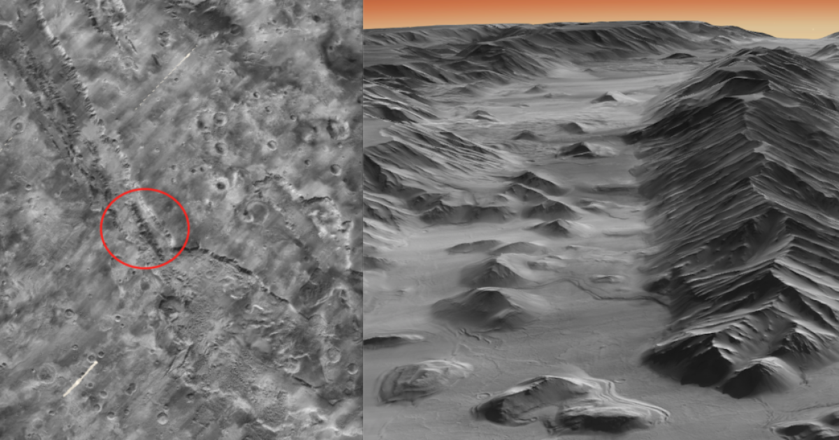 5.7-terapixel global map of Mars zooms right down to crater-scale