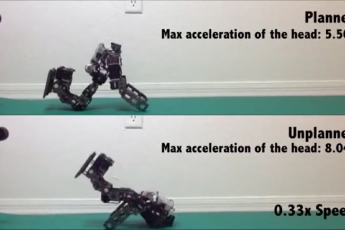 Algorithm Minimizes Impacts For Falling Robots