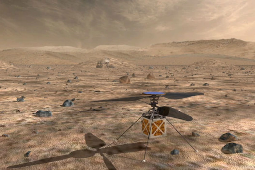 "Marscopter" to provide bird's-eye view of the Red Planet