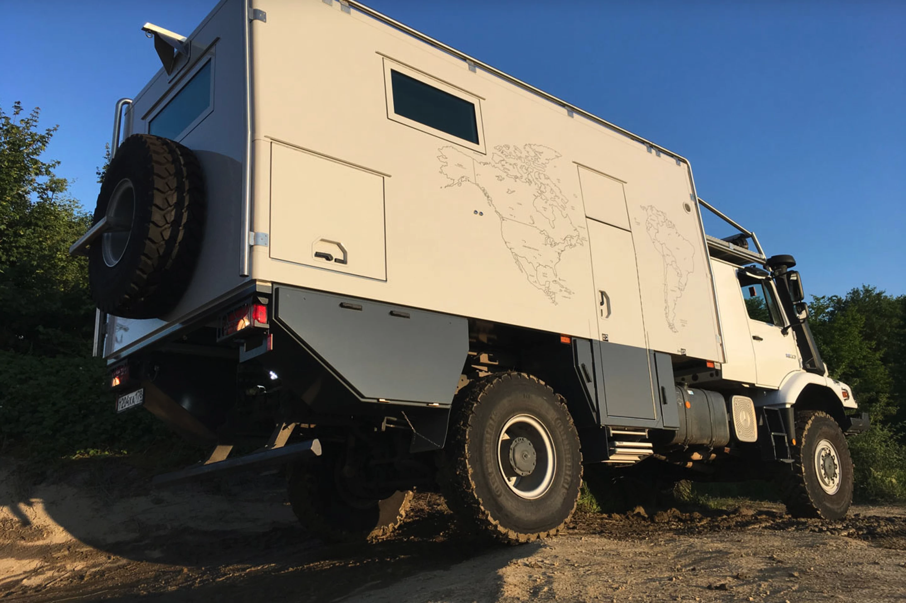 Action Mobil Zetros luxury motorhome roams wild in extreme terrain