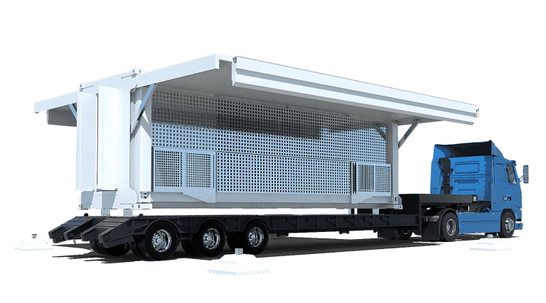 Kitted out modular house can unfold in eight minutes