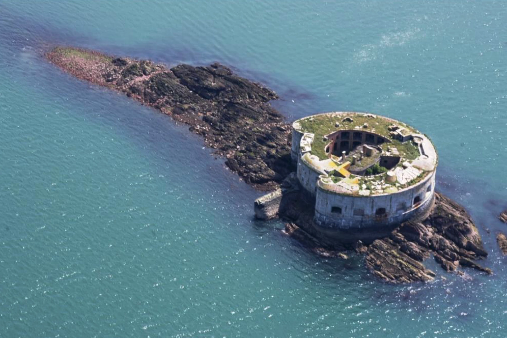 British island fort up for sale, needs work before move in day