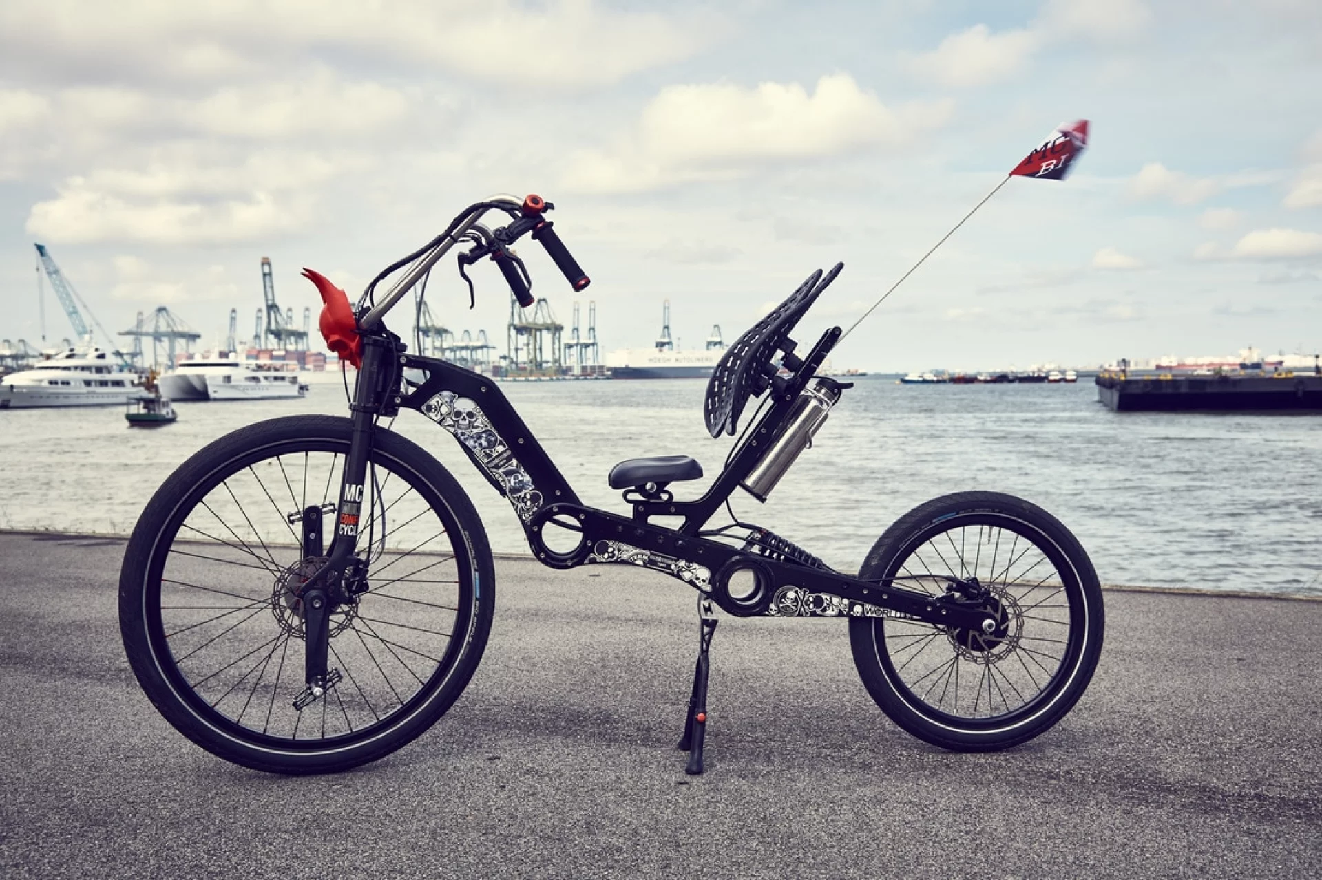 MC2 Chopper gives the penny farthing a modern makeover