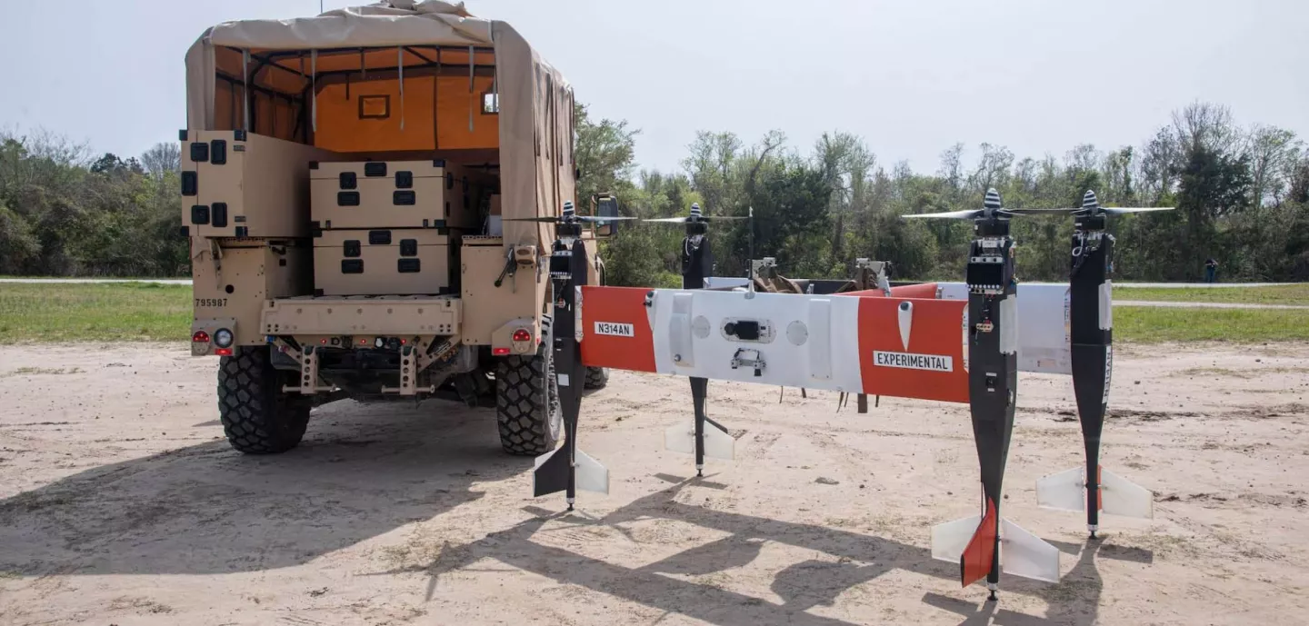 Bell demonstrates field supply drops with autonomous APT drone