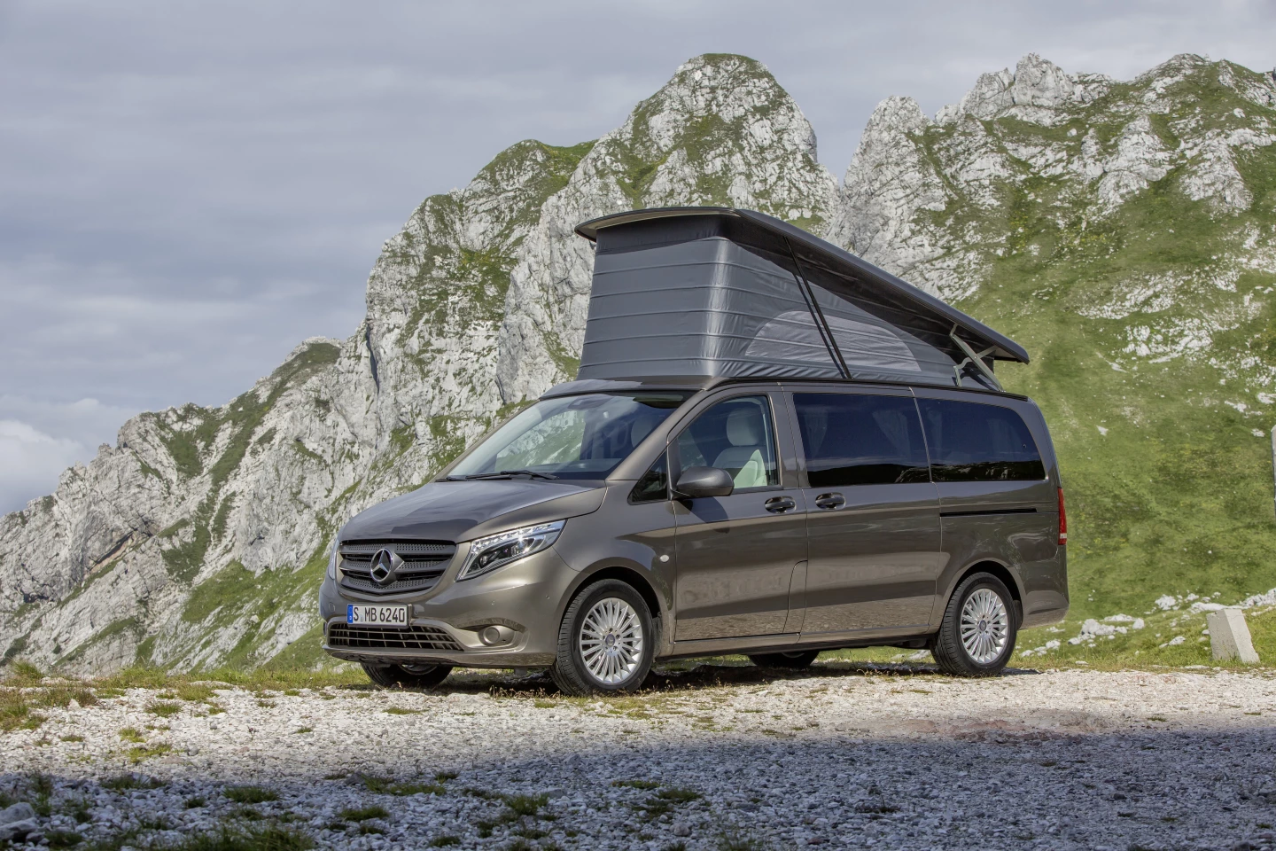 Mercedes Marco Polo Activity recreational vehicle plays all day, sleeps ...
