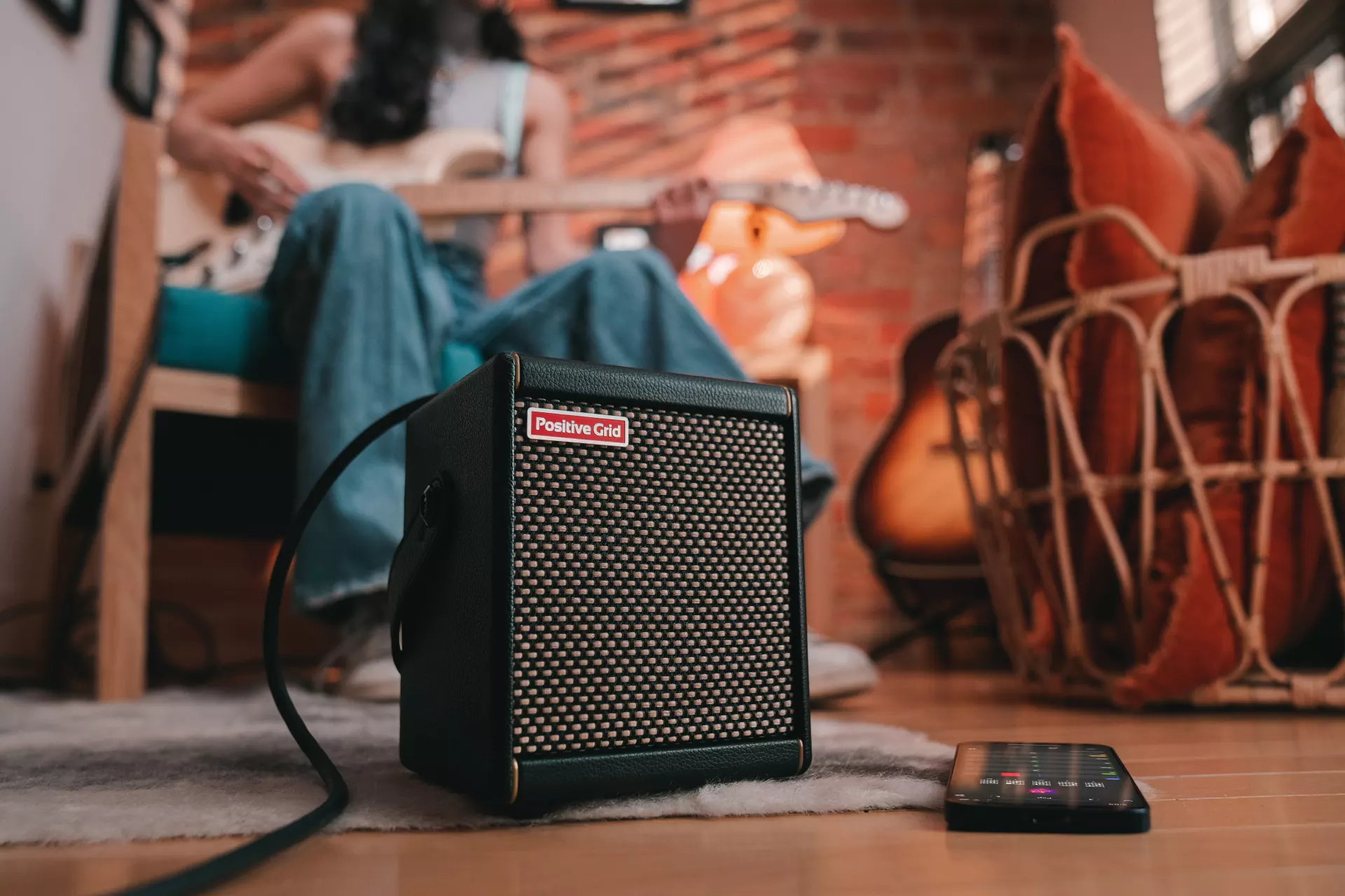 Positive Grid downsizes Spark smart guitar amp with battery-powered Mini