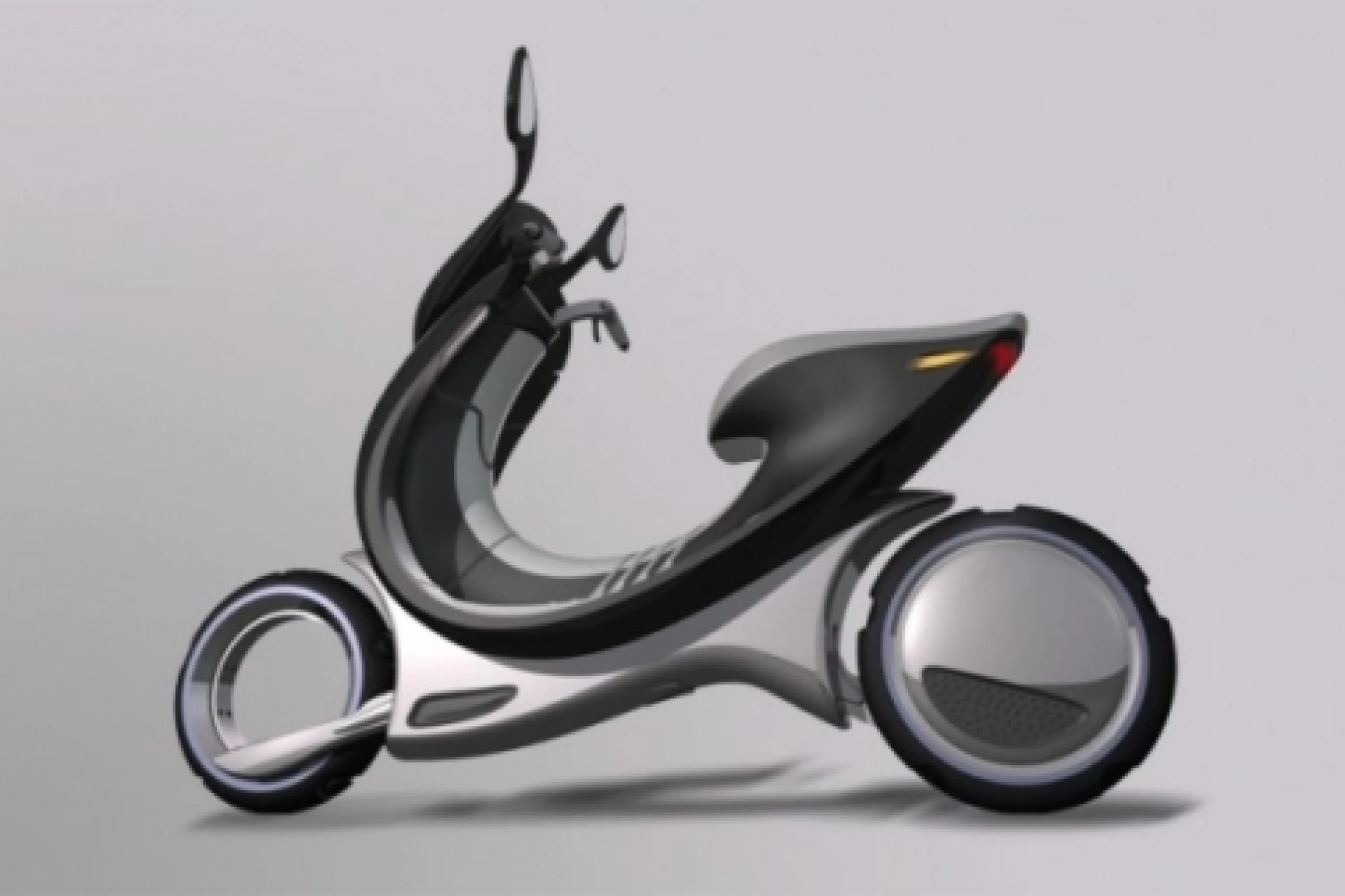 Movito: modular, hubless electric scooter design
