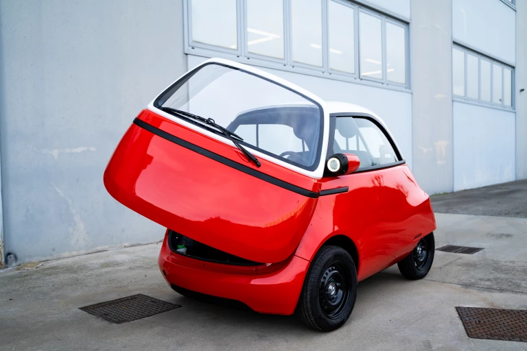 First prototype of Microlino 2.0 electric microcar built and tested