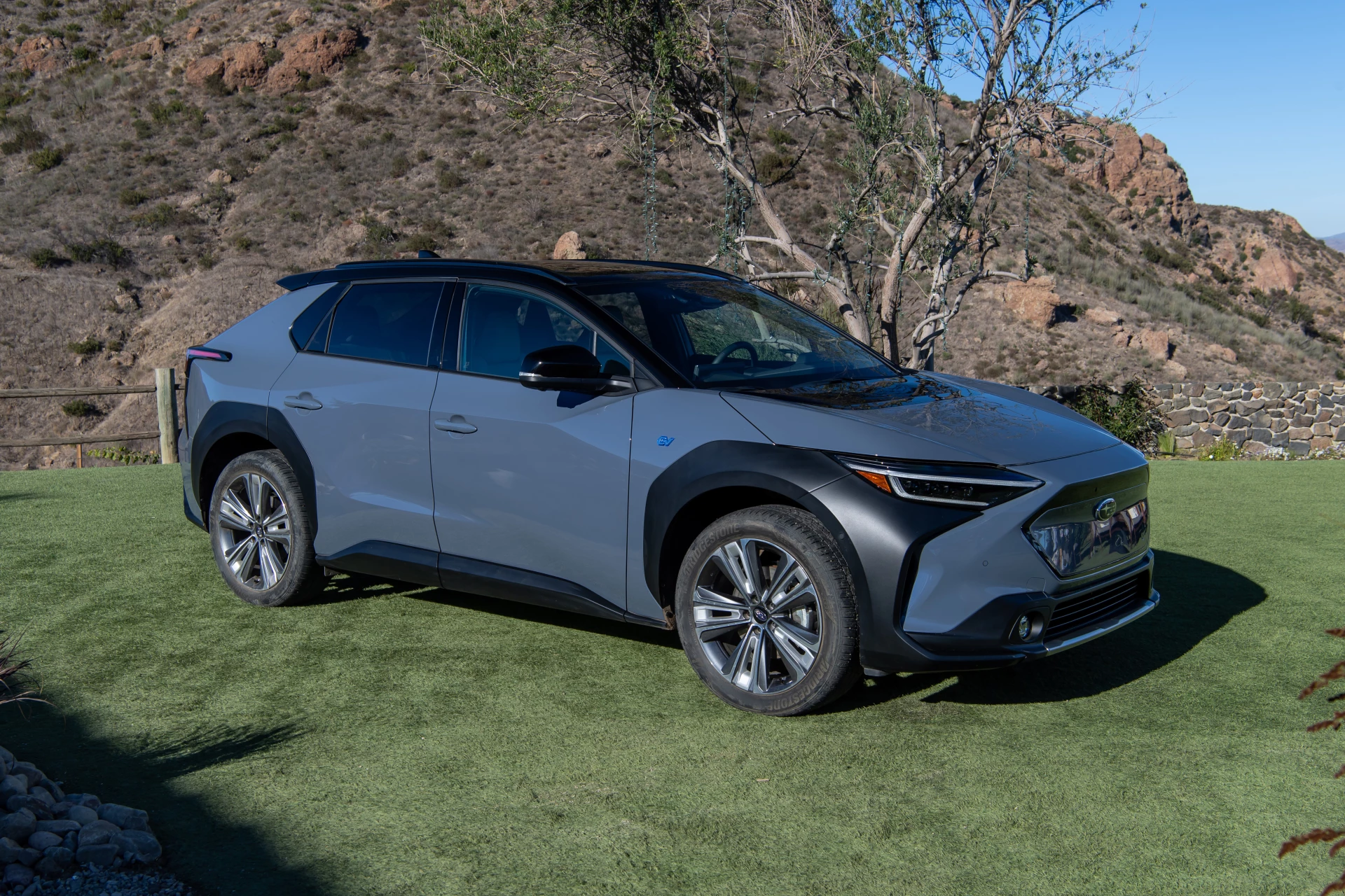 Subaru's first electric SUV claws out 220 miles of all-wheel adventure