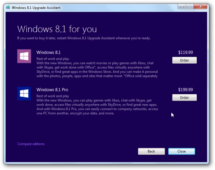 How to upgrade Windows 7 to Windows 8.1