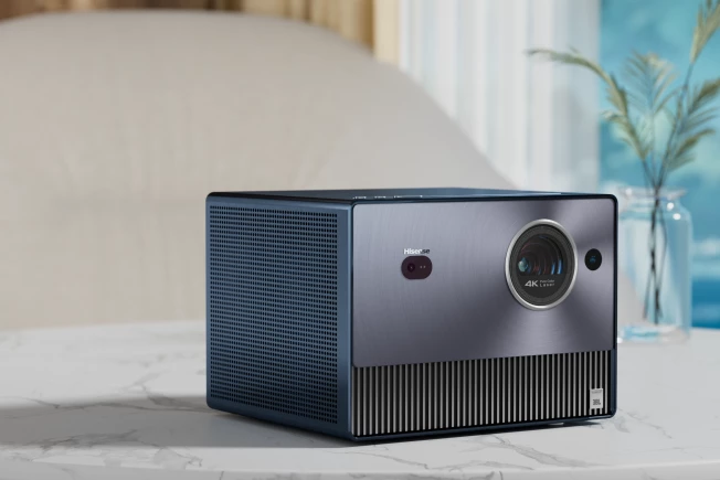 Triple-laser 4K projector rocks JBL speakers for all-in-one entertainment
