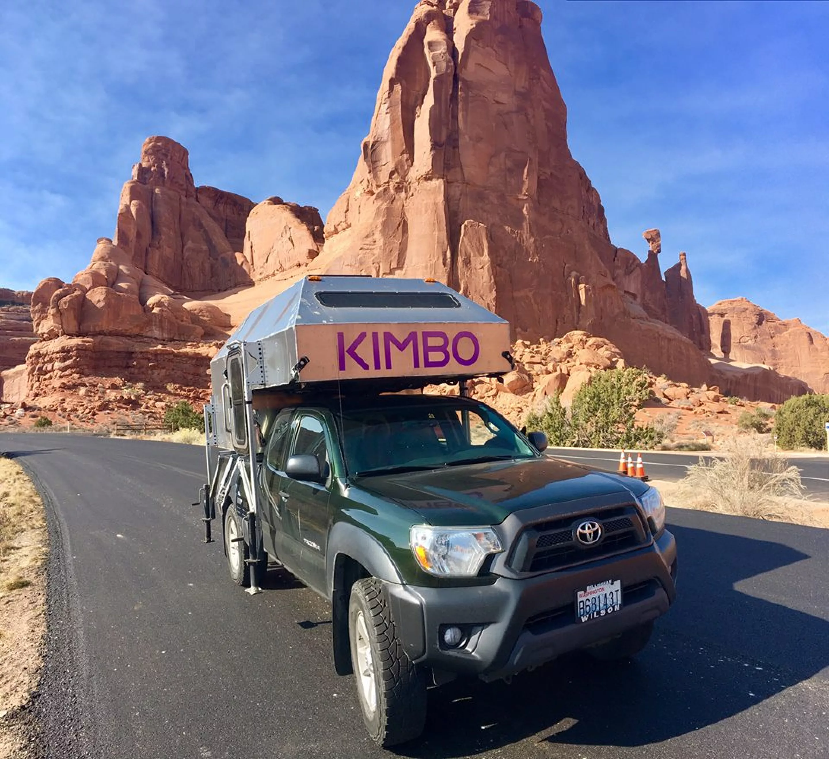 Kimbo adventure camper turns your pickup into a fire-warmed, aluminum ...