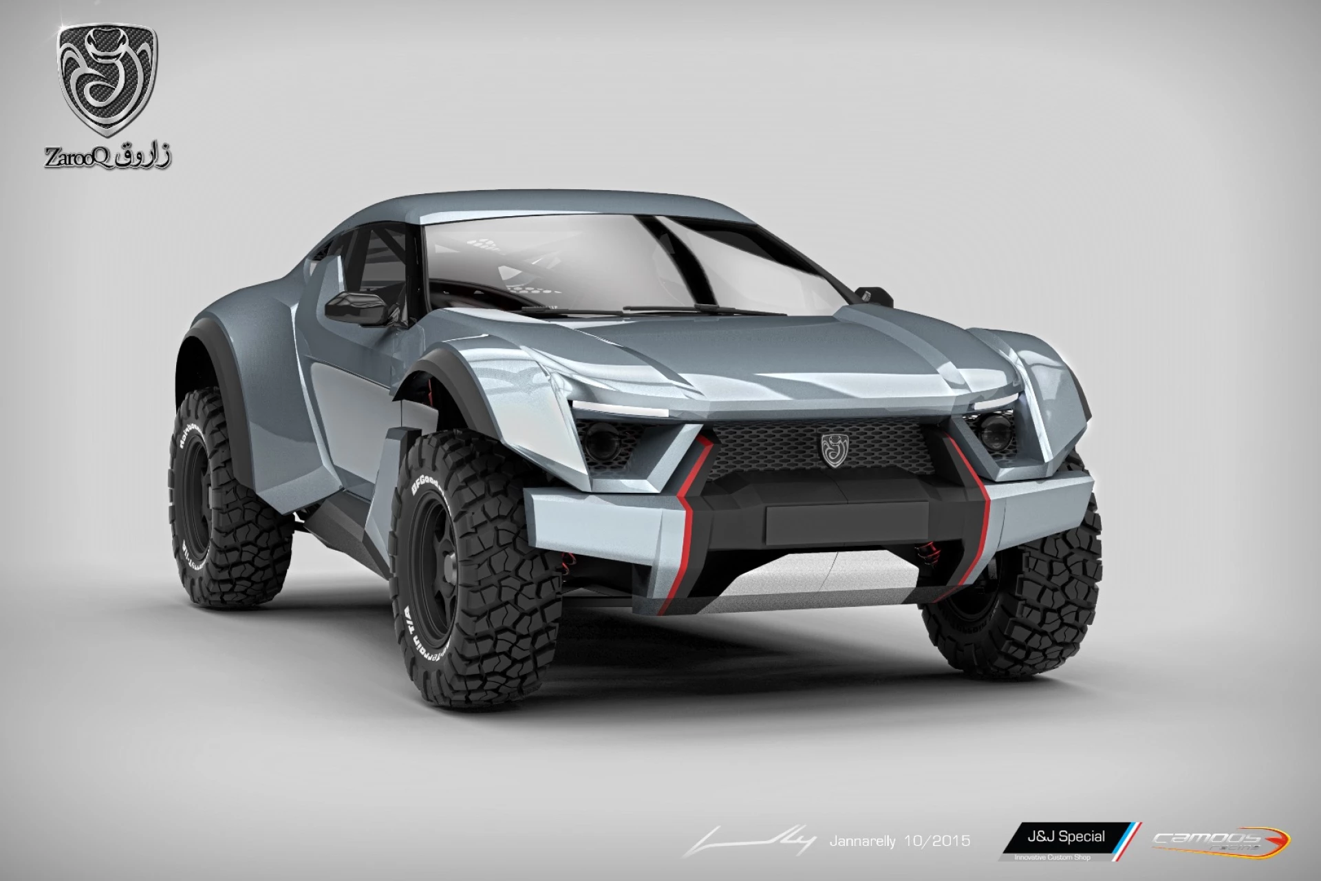 Zarooq Sand Racer to tear across the desert (and pavement, too)