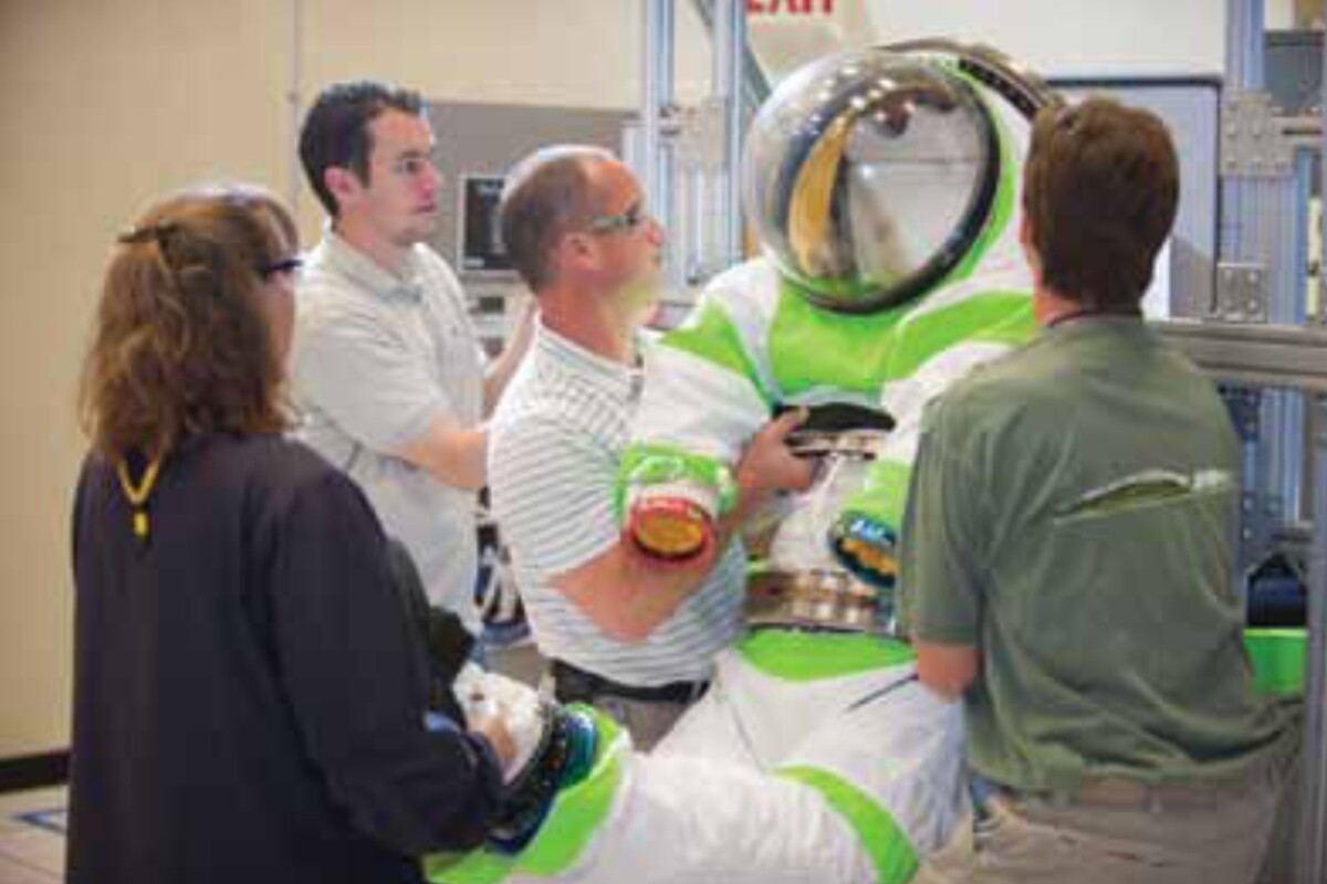 first space suit prototype