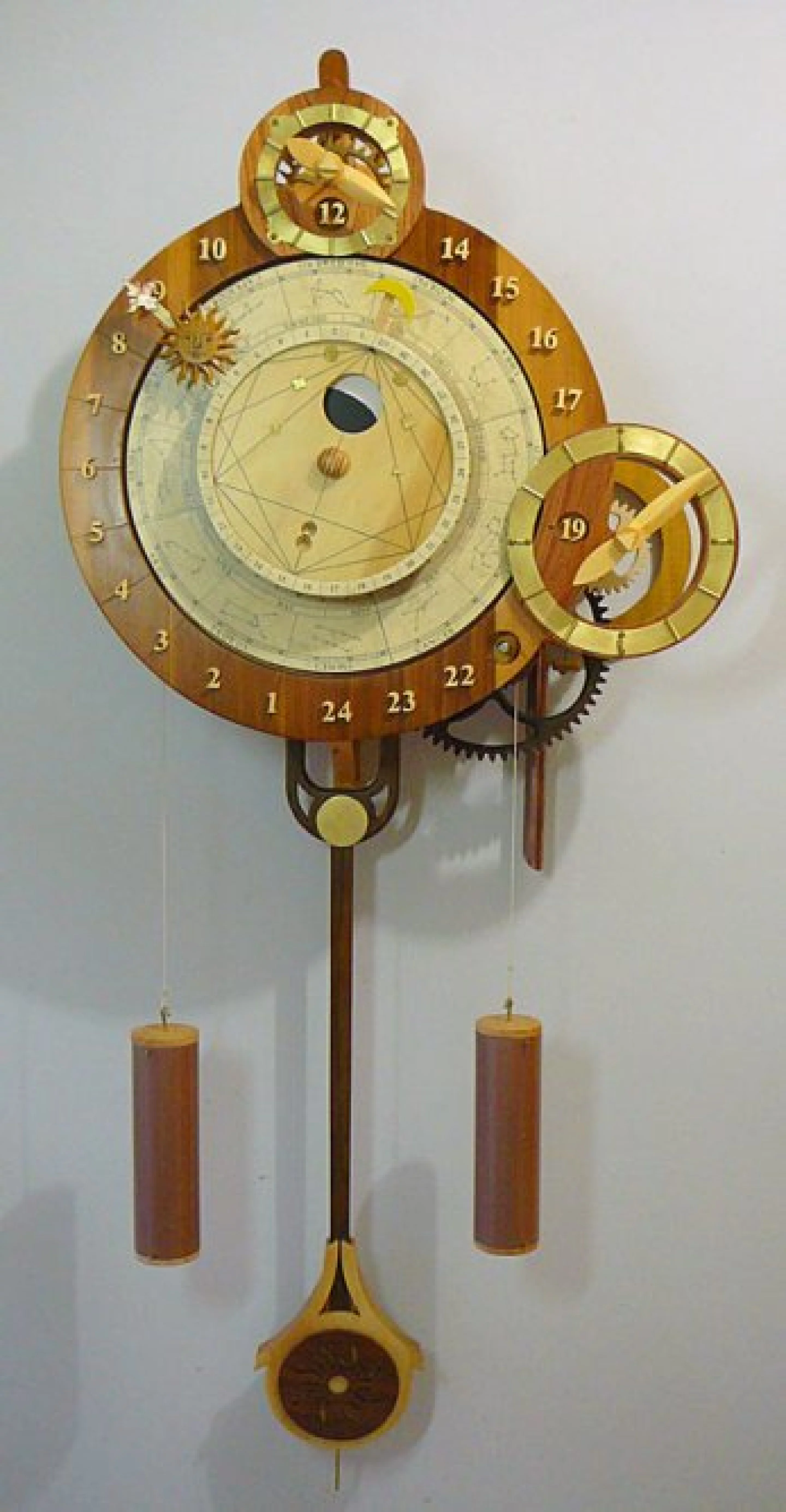 Build your own wooden mechanical timekeeping masterpiece