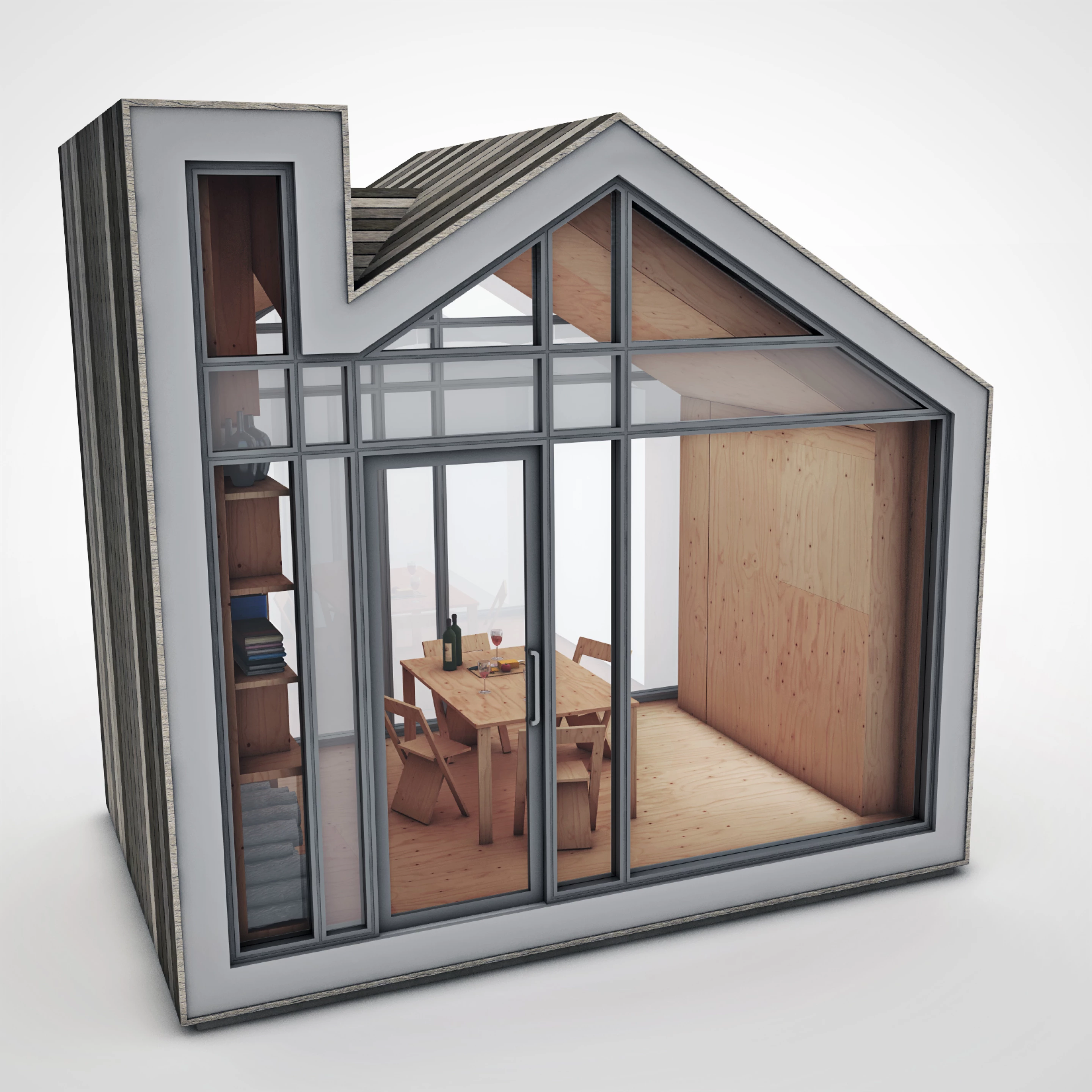 Bunkie: you'll never guess where they hide the beds