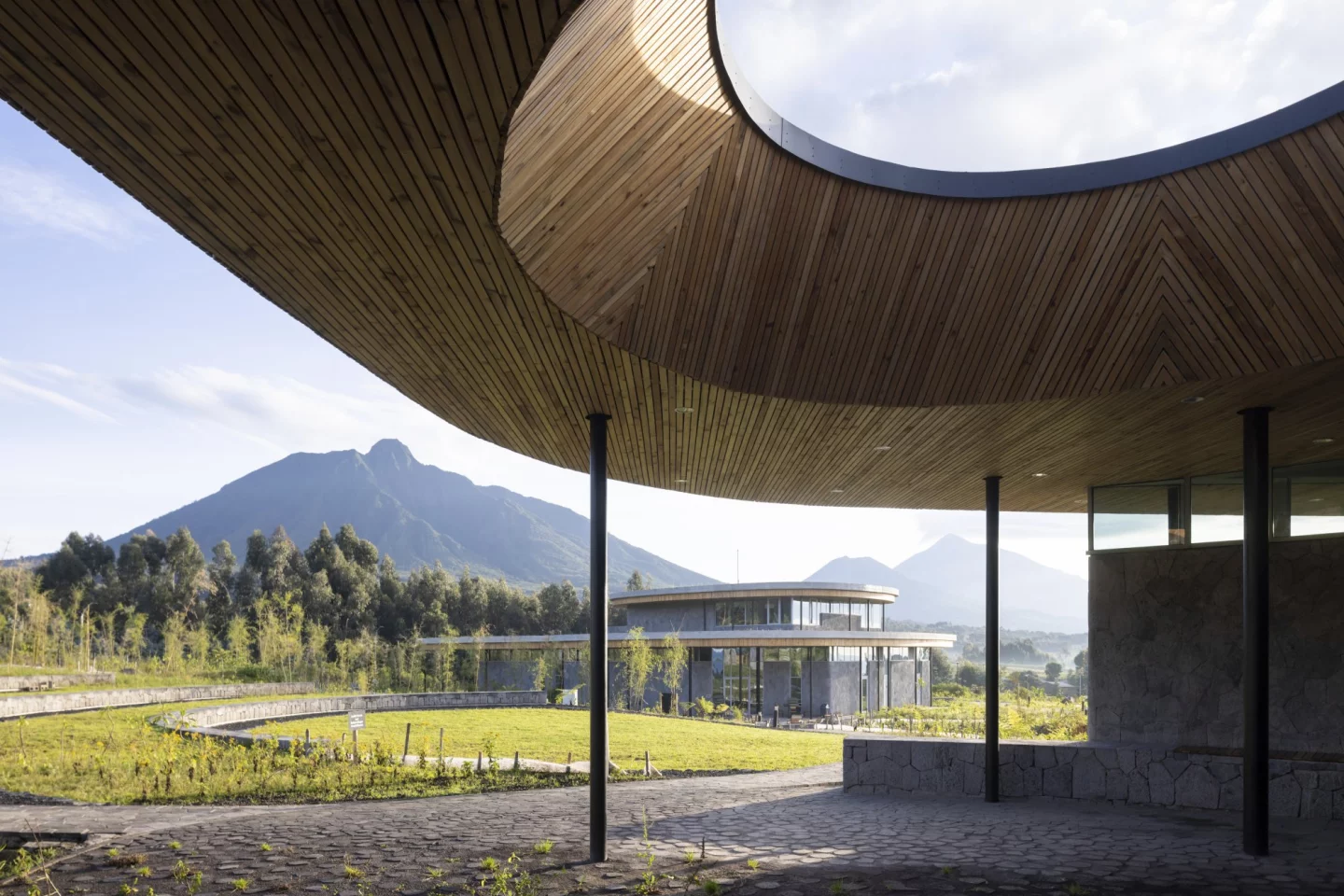 Conservation campus blends beautifully into surrounding landscape