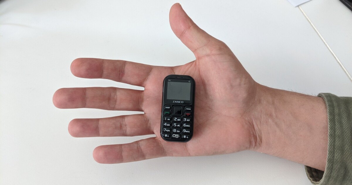 really small phone