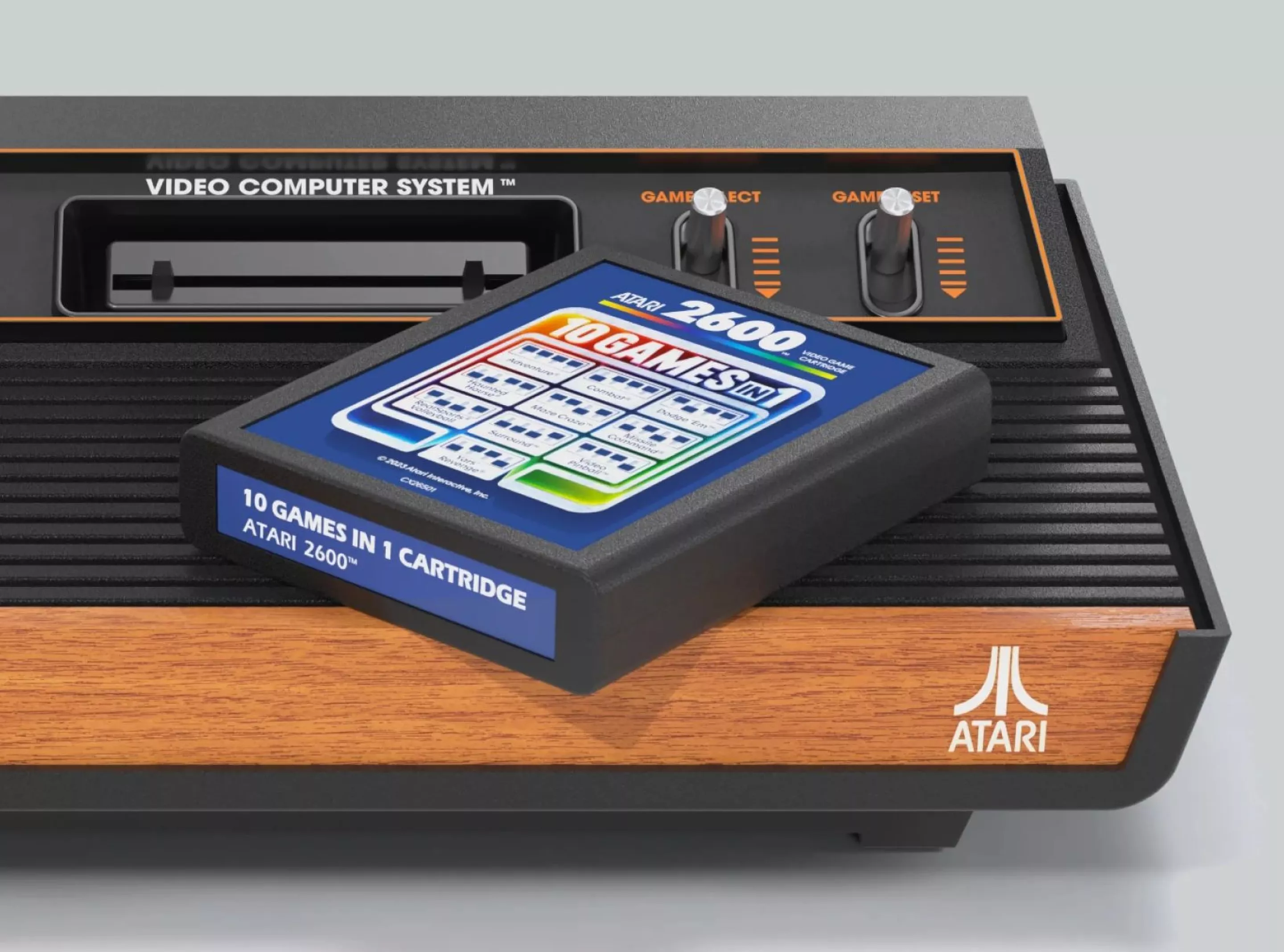 Atari games like it's 1980 with "faithful recreation" of Atari 2600 console
