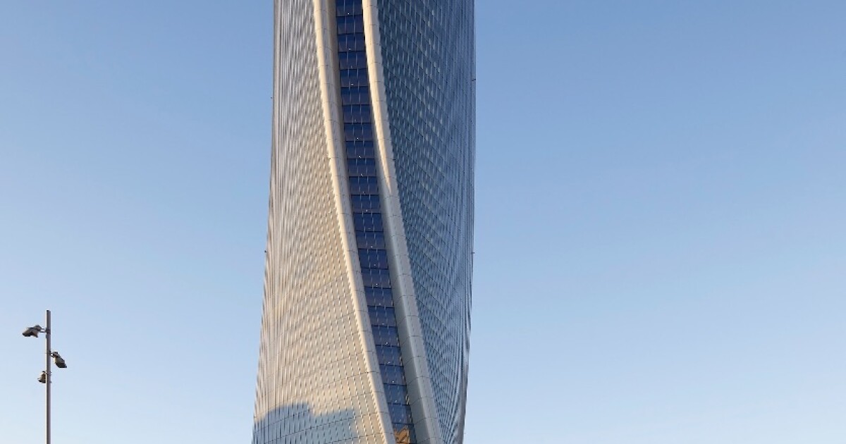 Zaha Hadid-designed tower does the twist